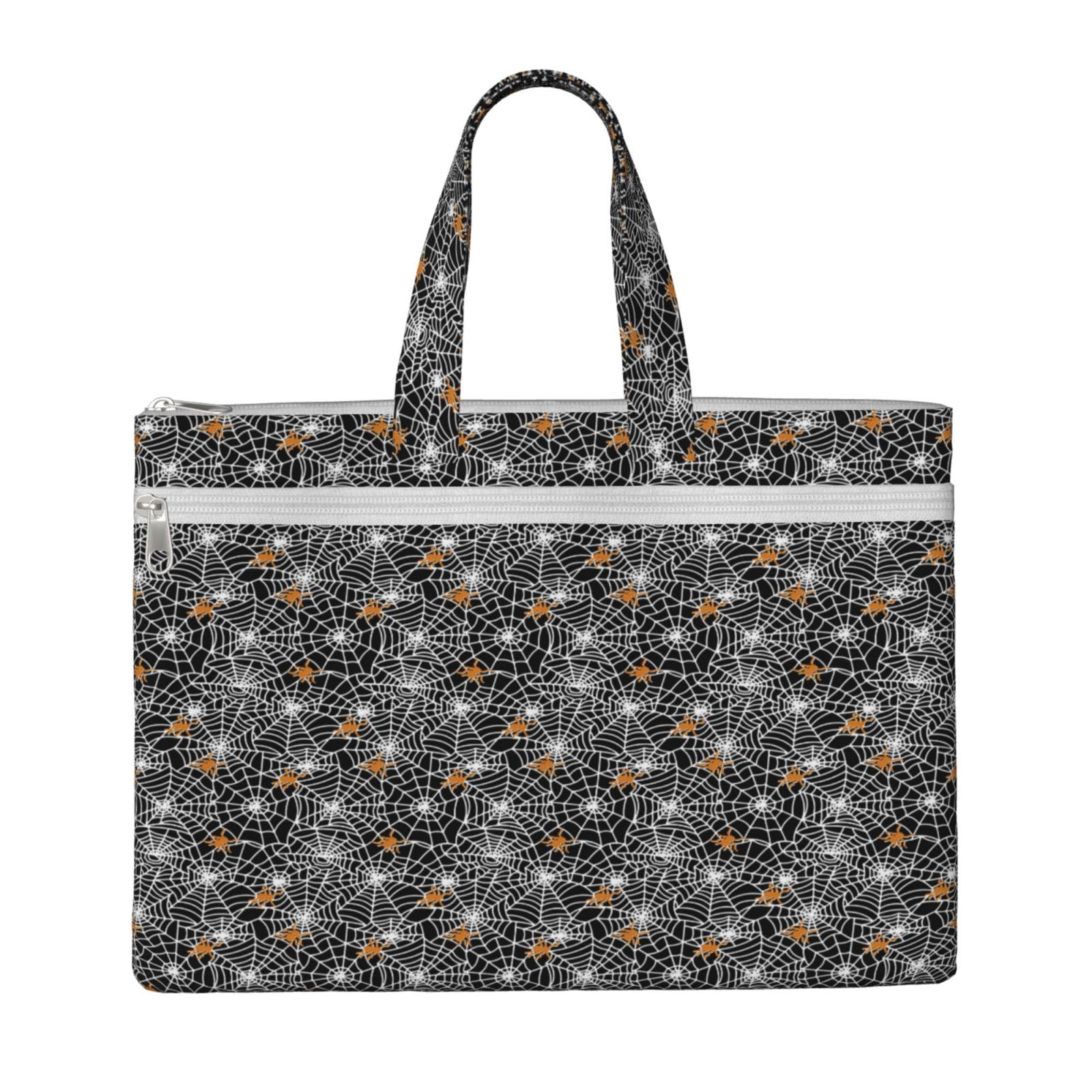 Pofeuu Spider Cobweb Print Laptop Bag Carrying - Computer Bag Laptop ...