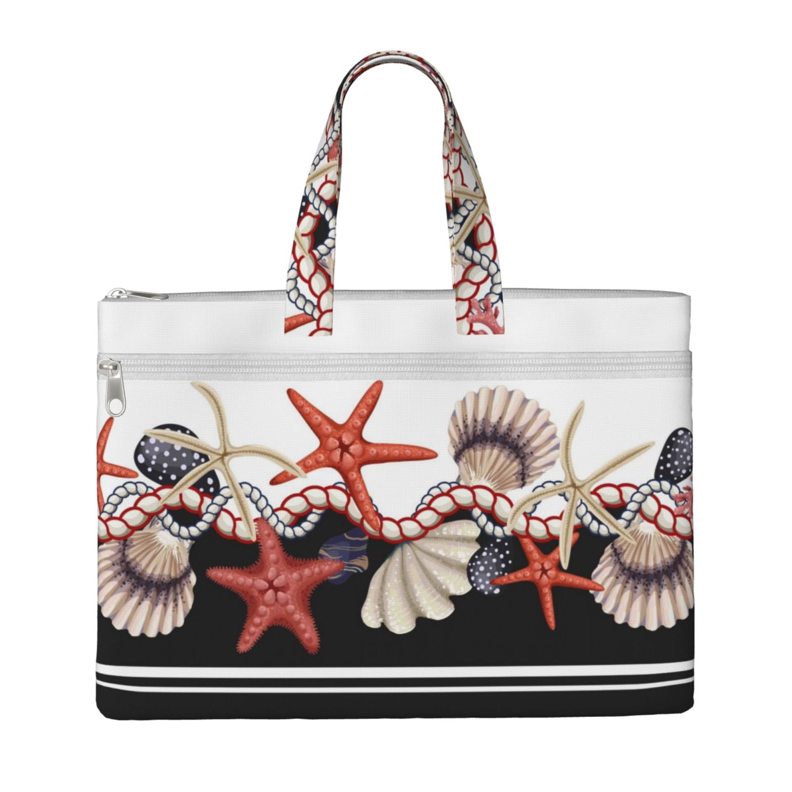 Pofeuu Starfishes Shells Print Laptop Bag Carrying - Computer Bag ...