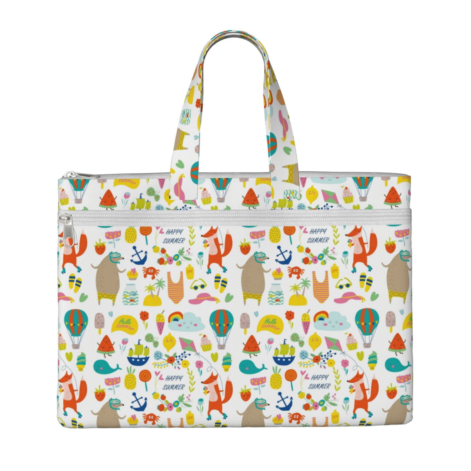 Pofeuu Summer Animal Print Laptop Bag Carrying - Computer Bag Laptop ...