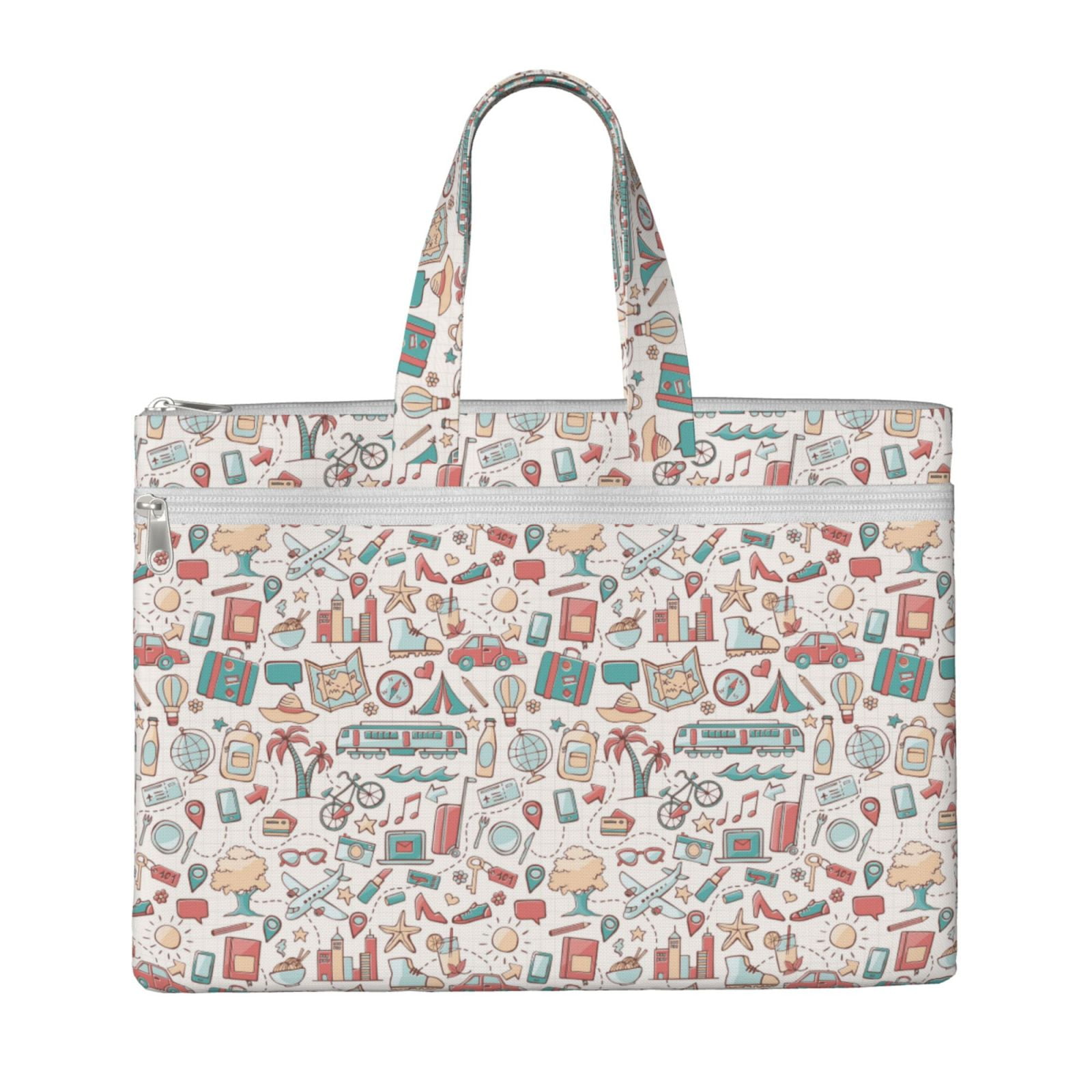 Pofeuu Summer Life Print Laptop Bag Carrying - Computer Bag Laptop Case ...