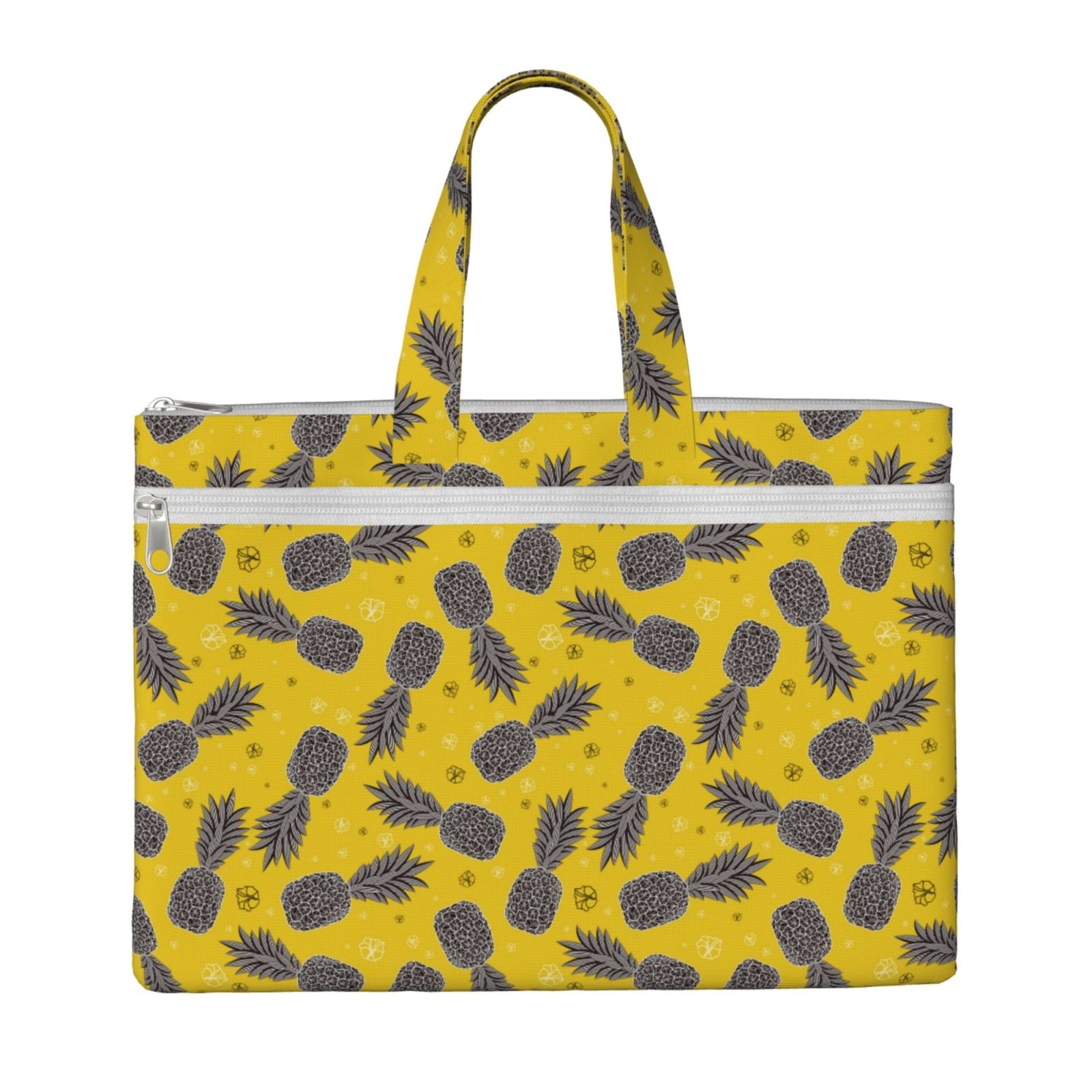 Pofeuu Summer Pineapple Print Laptop Bag Carrying - Computer Bag Laptop ...