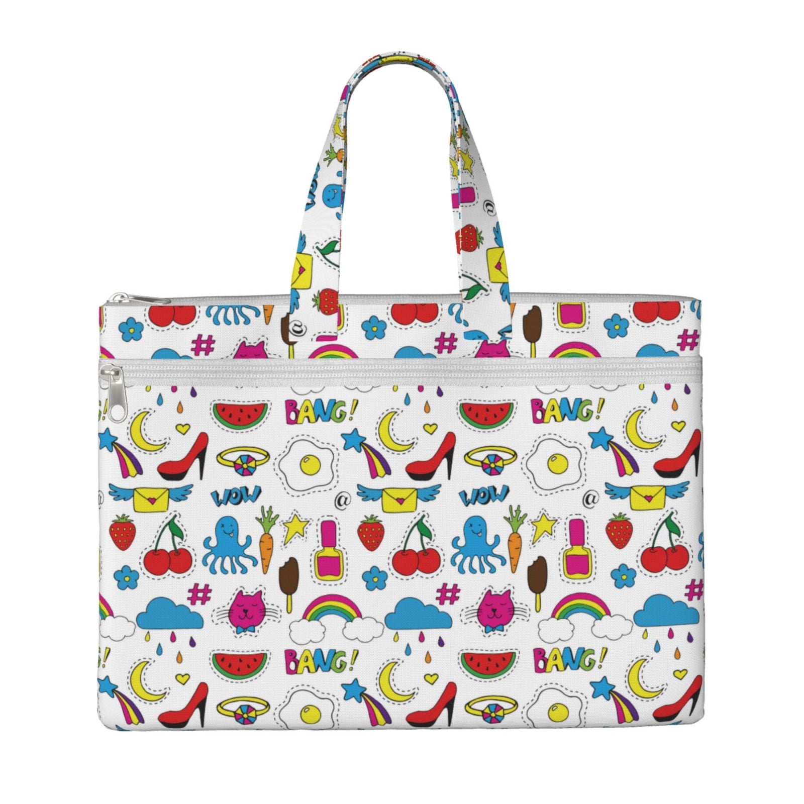 Pofeuu Summer Print Laptop Bag Carrying - Computer Bag Laptop Case ...