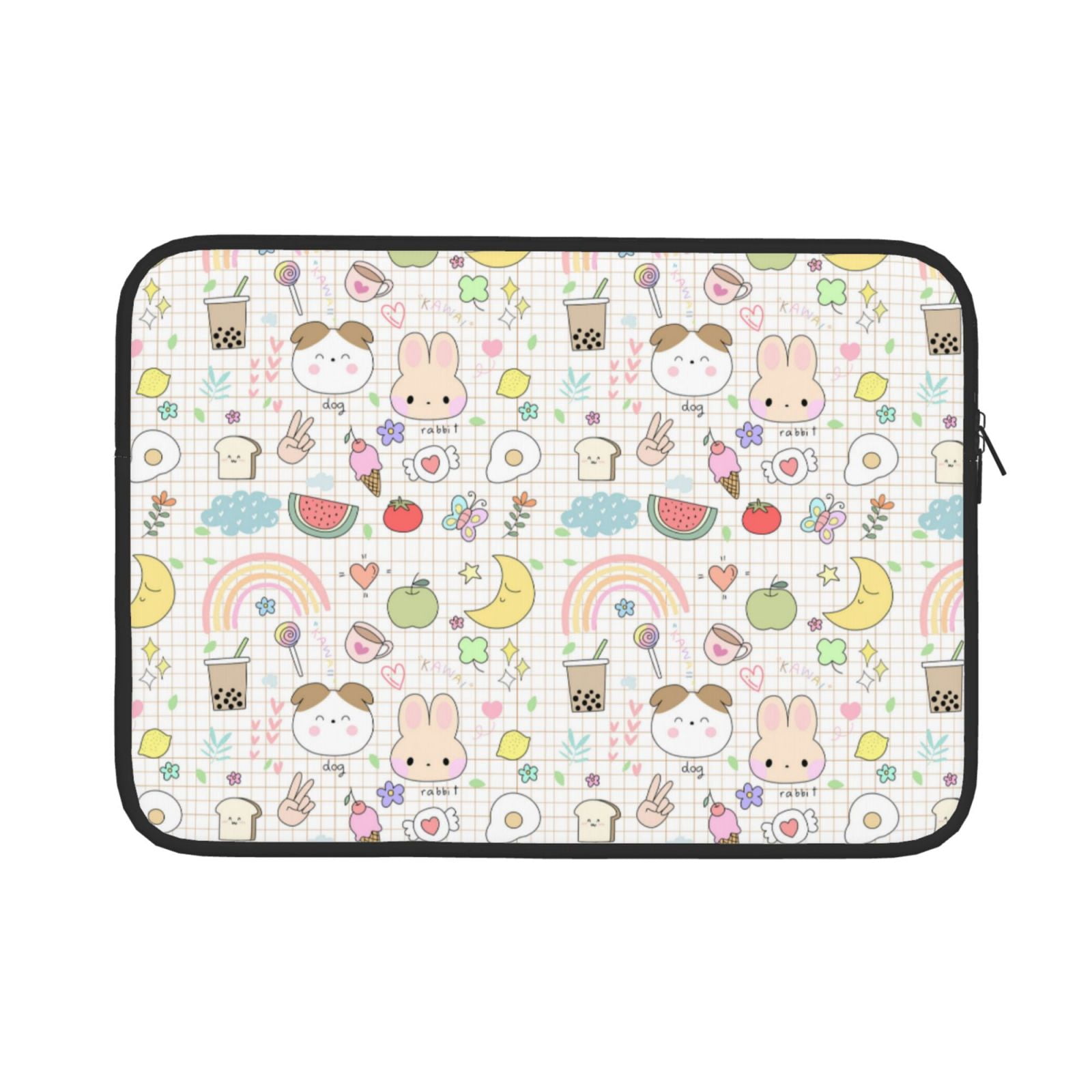 Pofeuu Summer Rabbit Print Laptop Carrying Case,13-15-Inch Laptop and ...