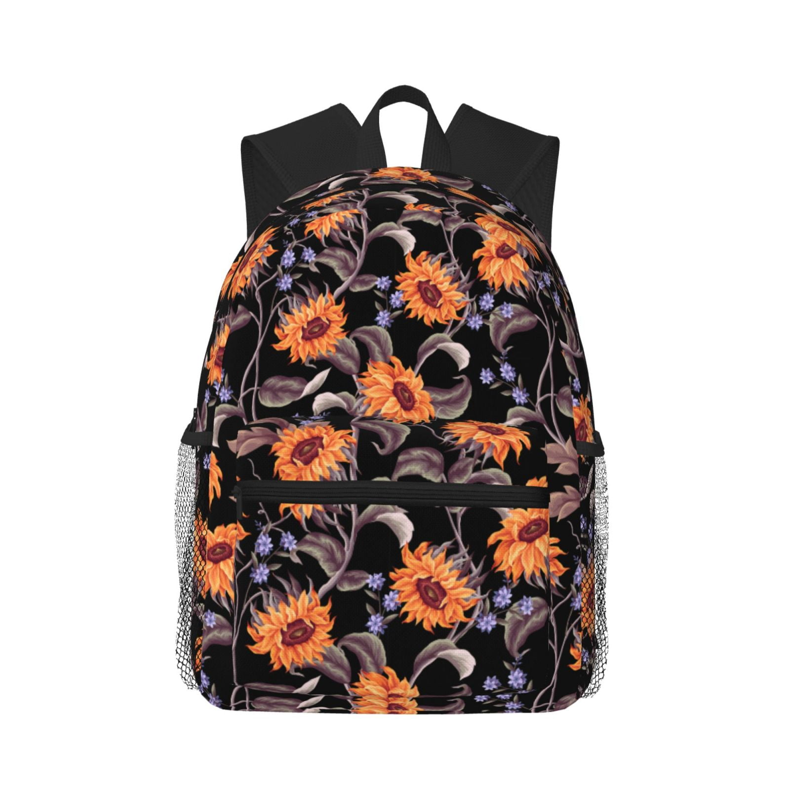 Pofeuu Sunflowers Print Laptop Backpack Travel Canvas Backpack for ...