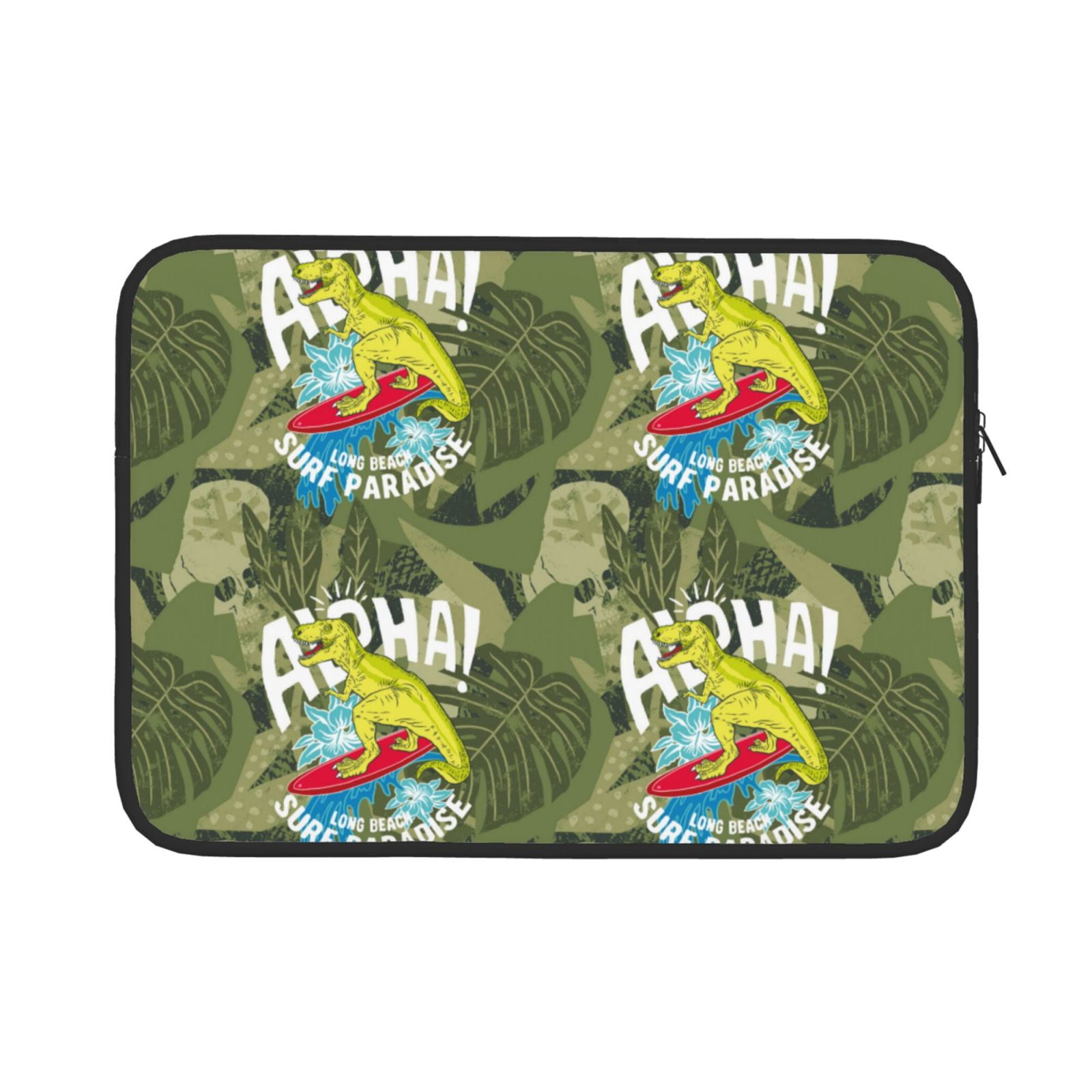 Pofeuu Surfing Dinosaur Print Laptop Carrying Case,13-15-Inch Laptop ...
