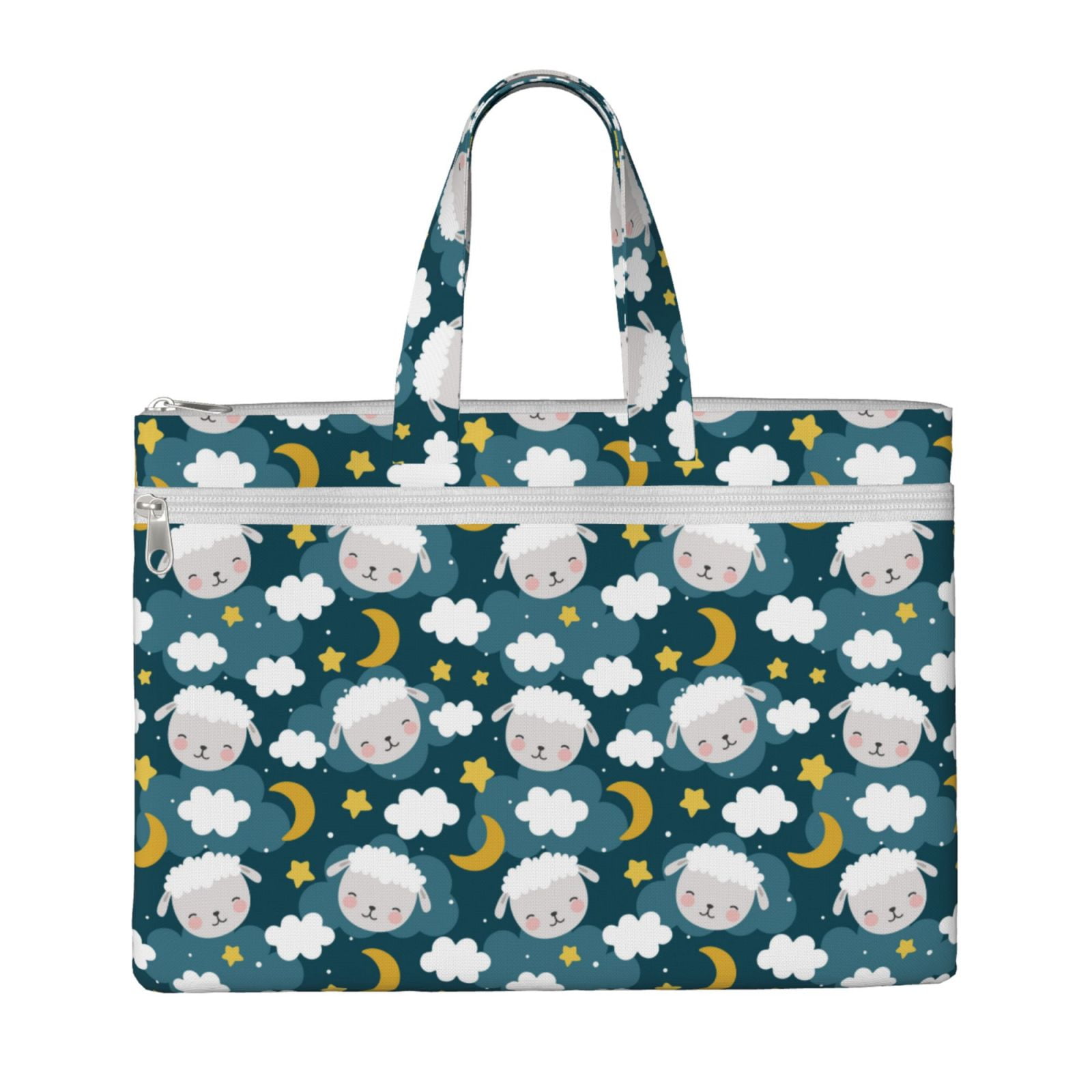 Pofeuu Sweet Dream Lamb Print Laptop Bag Carrying - Computer Bag Laptop ...