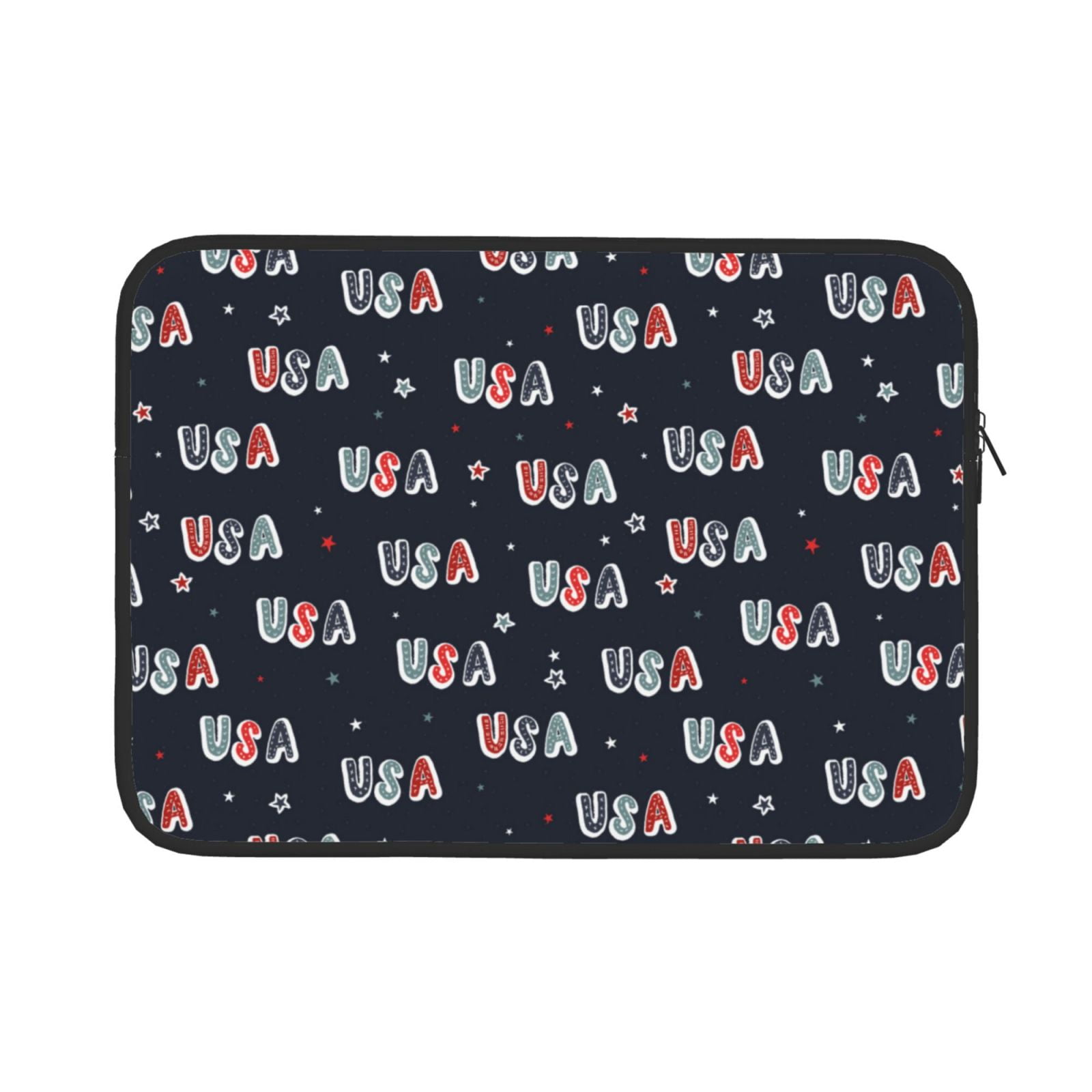 Pofeuu USA Print Laptop Carrying Case,13-15-Inch Laptop and Tablet ...