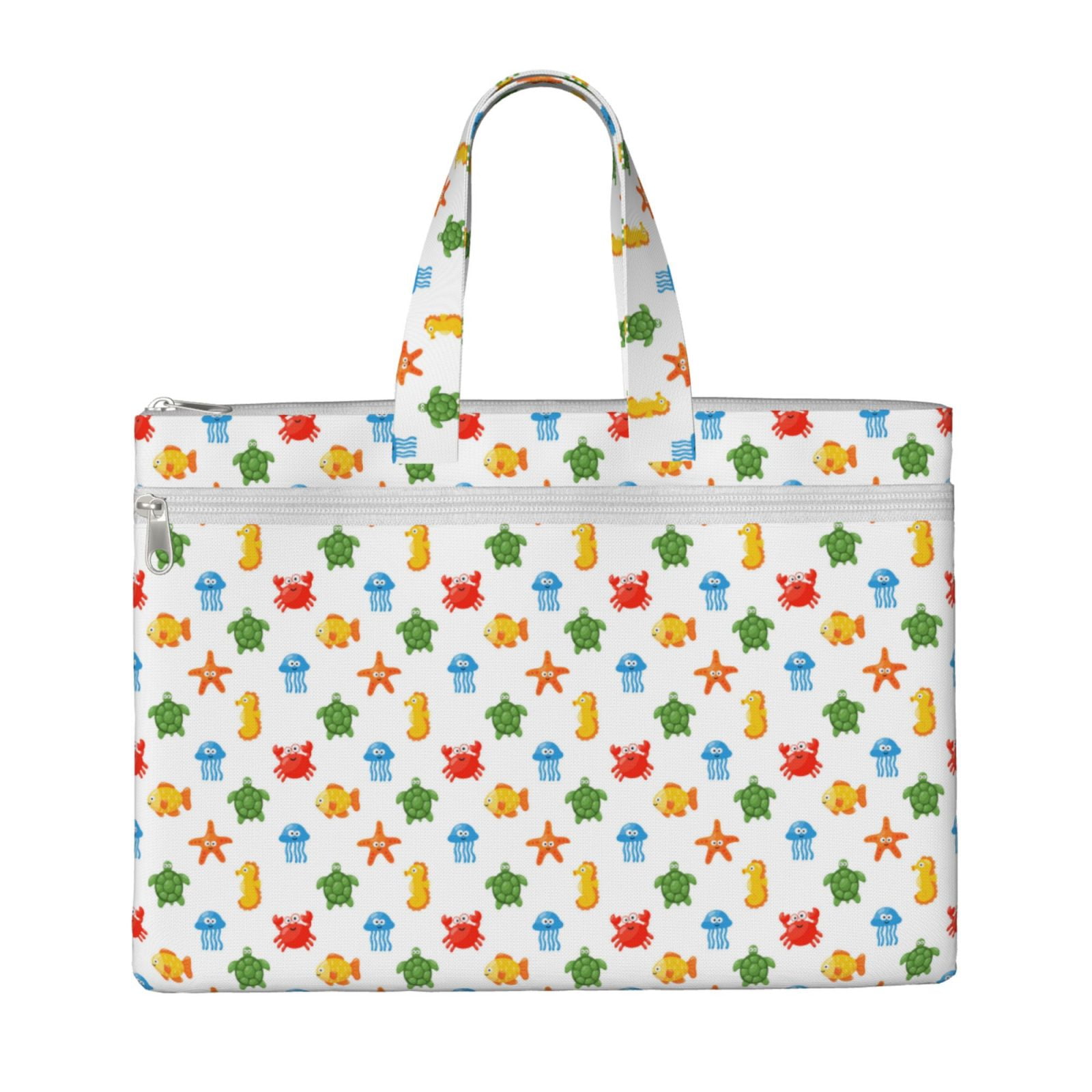 Pofeuu Undersea Animals Print Laptop Bag Carrying - Computer Bag Laptop ...