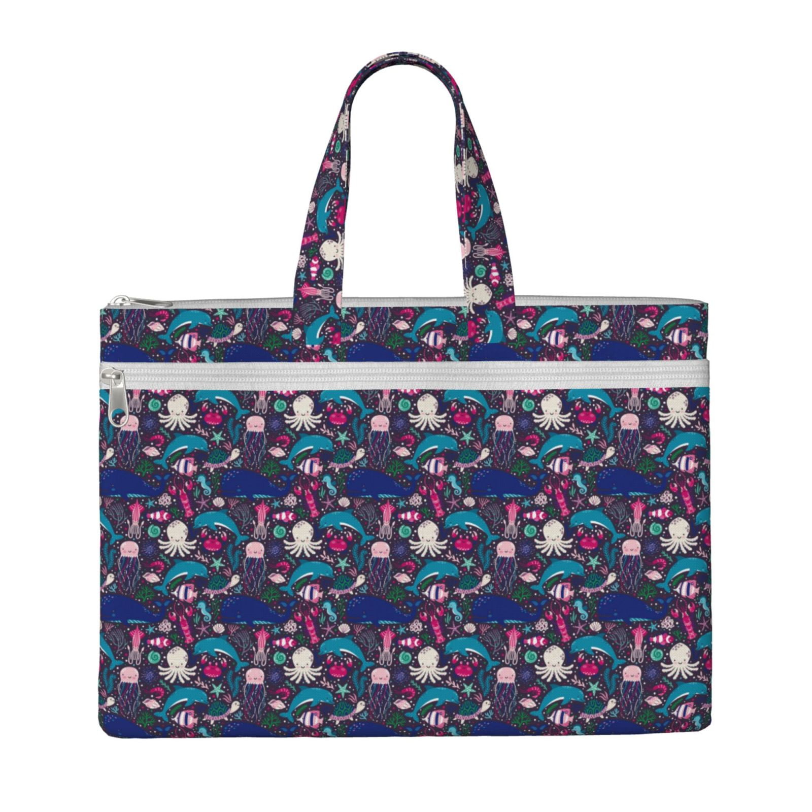 Pofeuu Underwater Animals Print Laptop Bag Carrying - Computer Bag ...