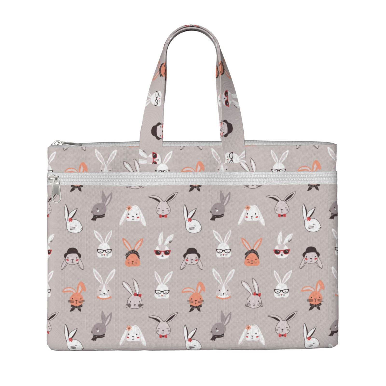 Pofeuu Various Rabbits Print Laptop Bag Carrying - Computer Bag Laptop ...