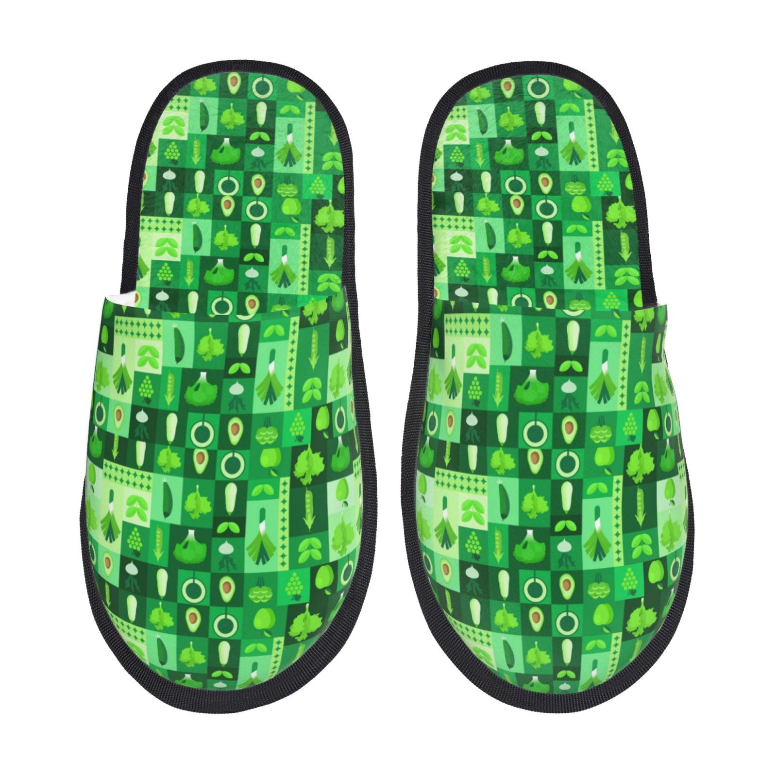 Pofeuu Vegetables Print EVA Fuzzy House super light Slippers Slippers ...