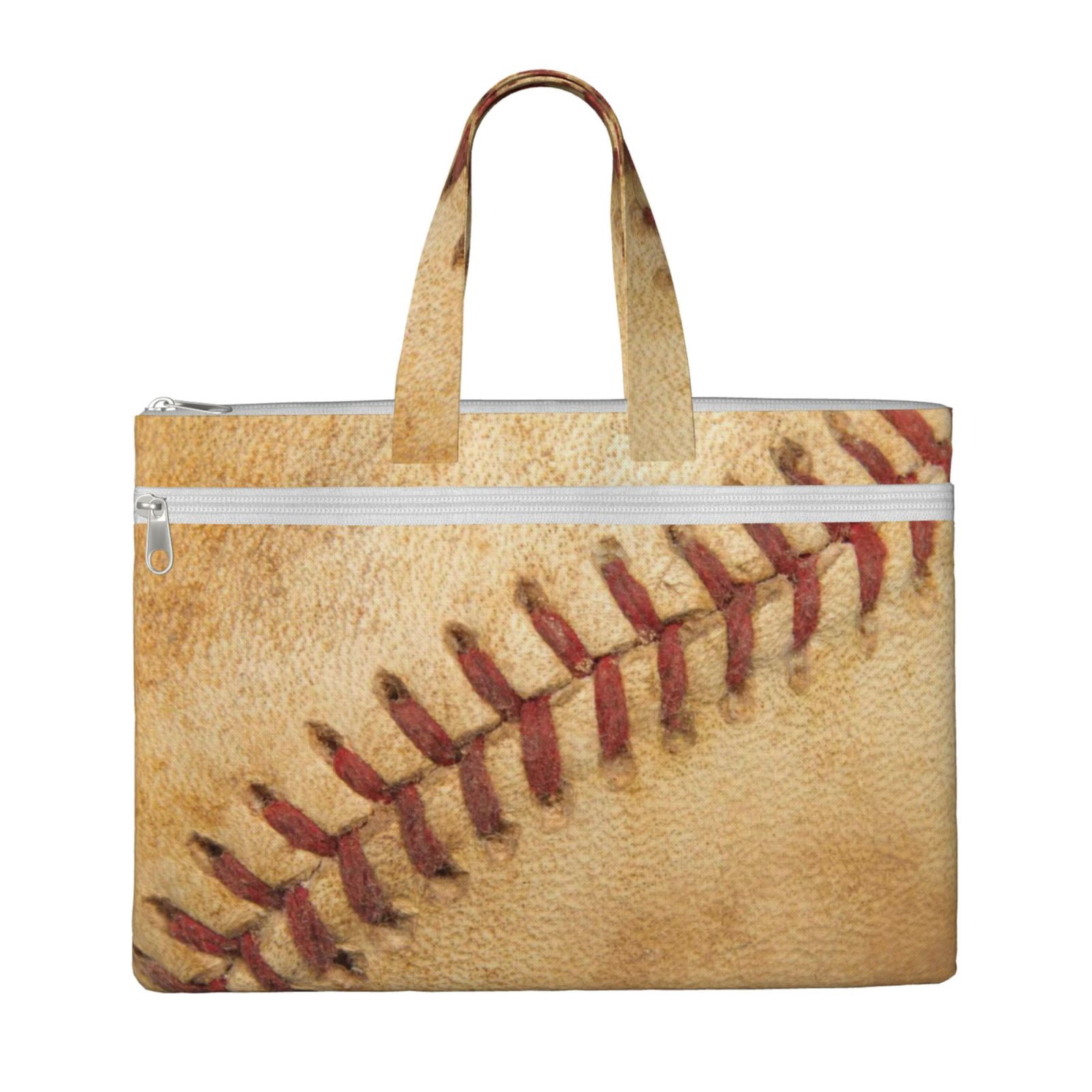 Pofeuu Vintage Baseball Print Laptop Bag Carrying - Computer Bag Laptop ...