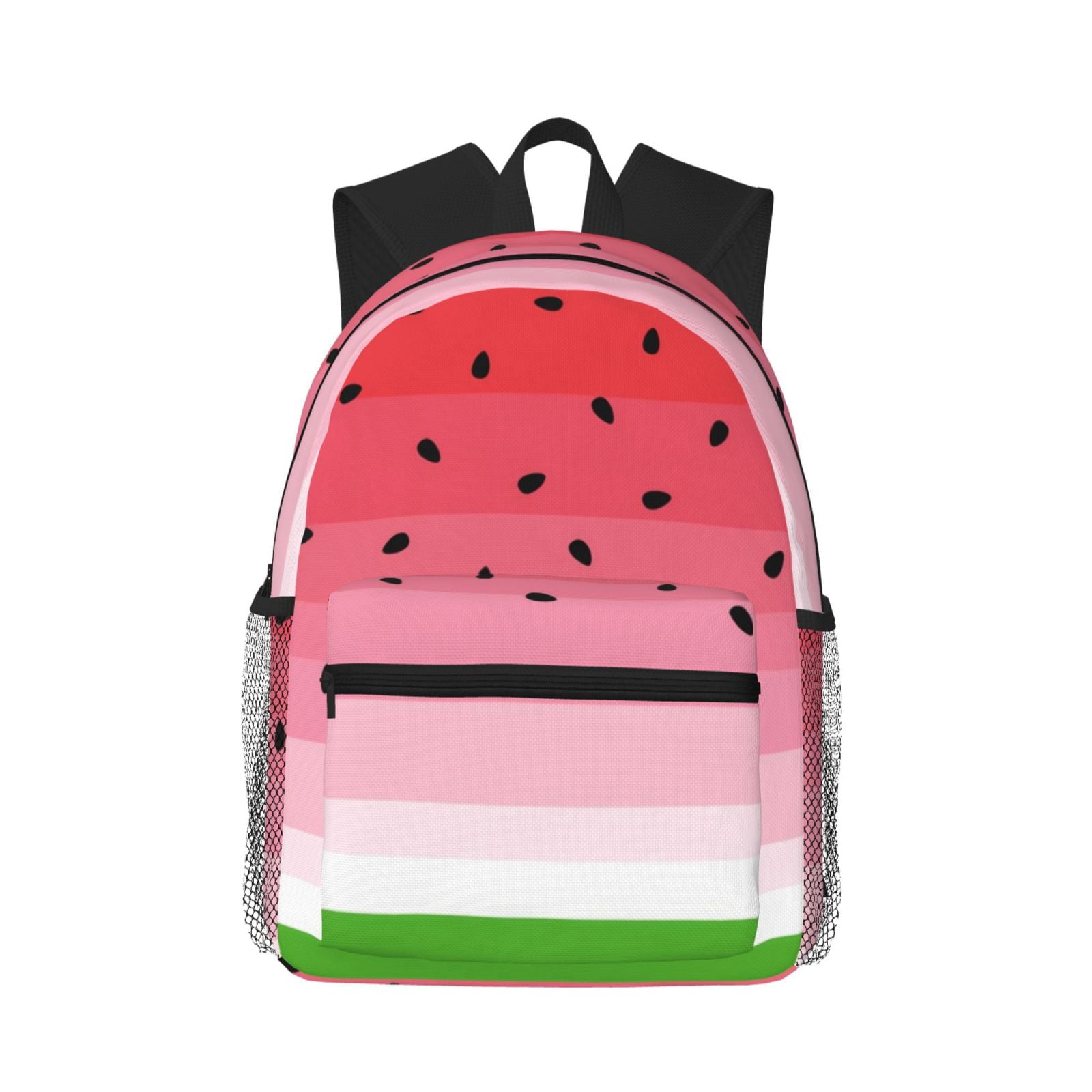 Pofeuu Watermelon Print Laptop Backpack Travel Canvas Backpack for ...