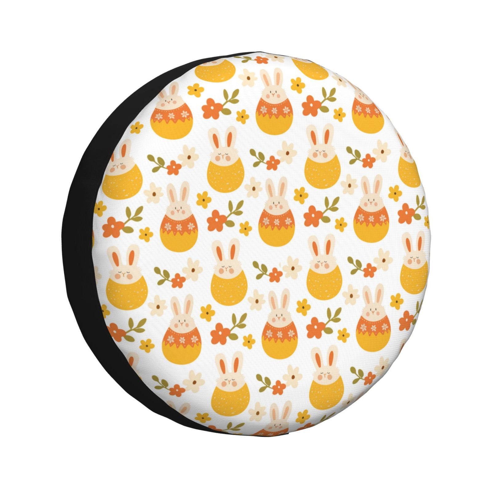 Pofeuu bunny in Easter eggs Print Spare Tire Wheel Cover for Car Truck ...