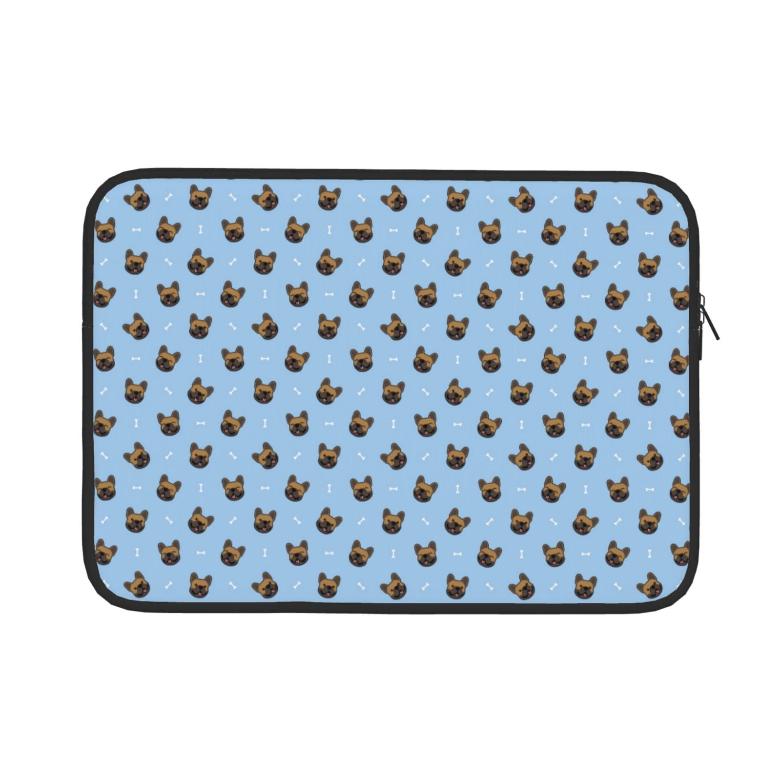 Pofeuu french Bulldog Face Print Laptop Carrying Case,13-15-Inch Laptop ...