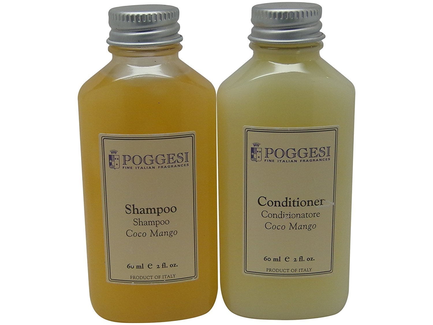 Poggesi Coco Mango Hair Shampoo and Conditioner, 12 Pack (6 of each ...