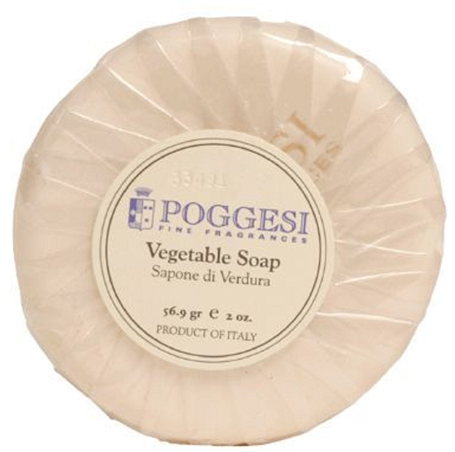 Poggesi Vegetable Soap Lot of 12 Each 2oz Bath Bars Total of 24oz Adult ...
