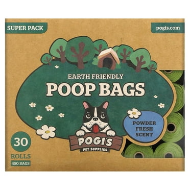 FMP Brands 240 Count 100% Compostable Dog Poop Bags Rolls for Large and ...