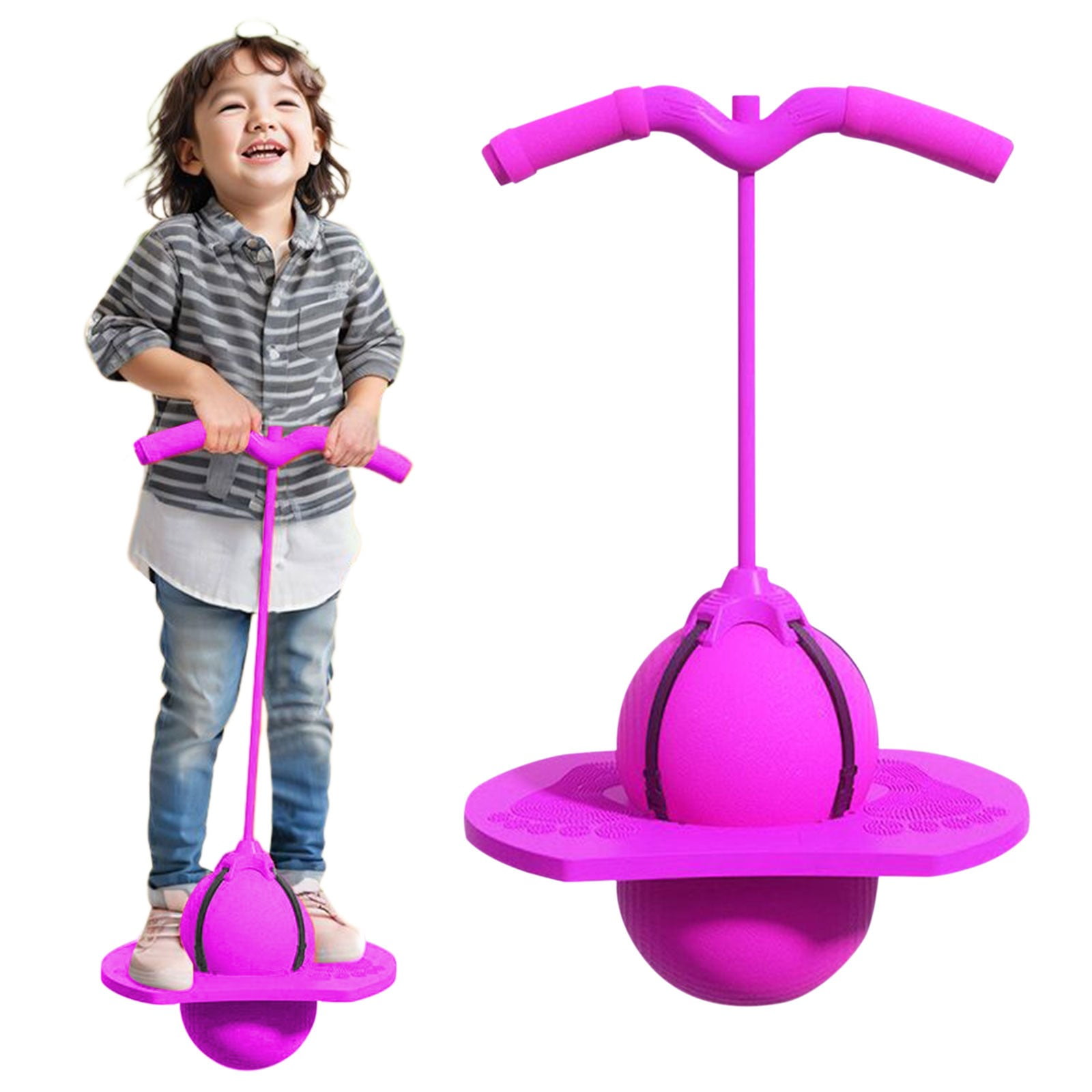 Pogo Ball With Removable Handle For Balance, Agility And Core Training ...