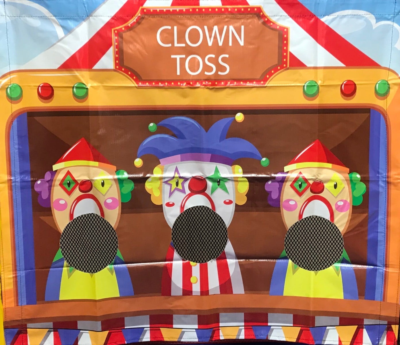 Pogo Bounce House Clown Toss UltraLite Air Frame Game Panel - Walmart.com