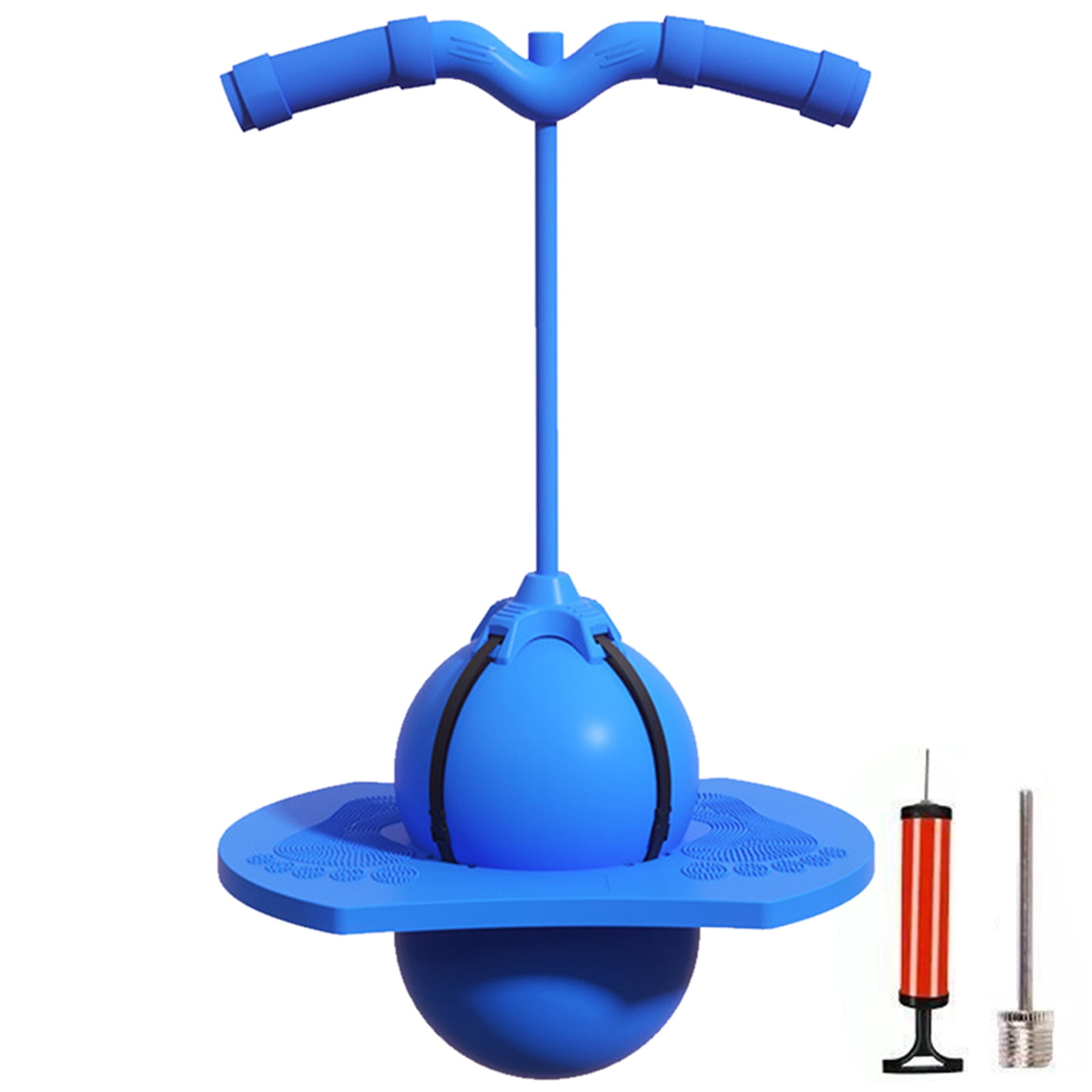 Pogo Jumper with Handle and Ball Pump, Balance Jumping Ball, Jumping ...