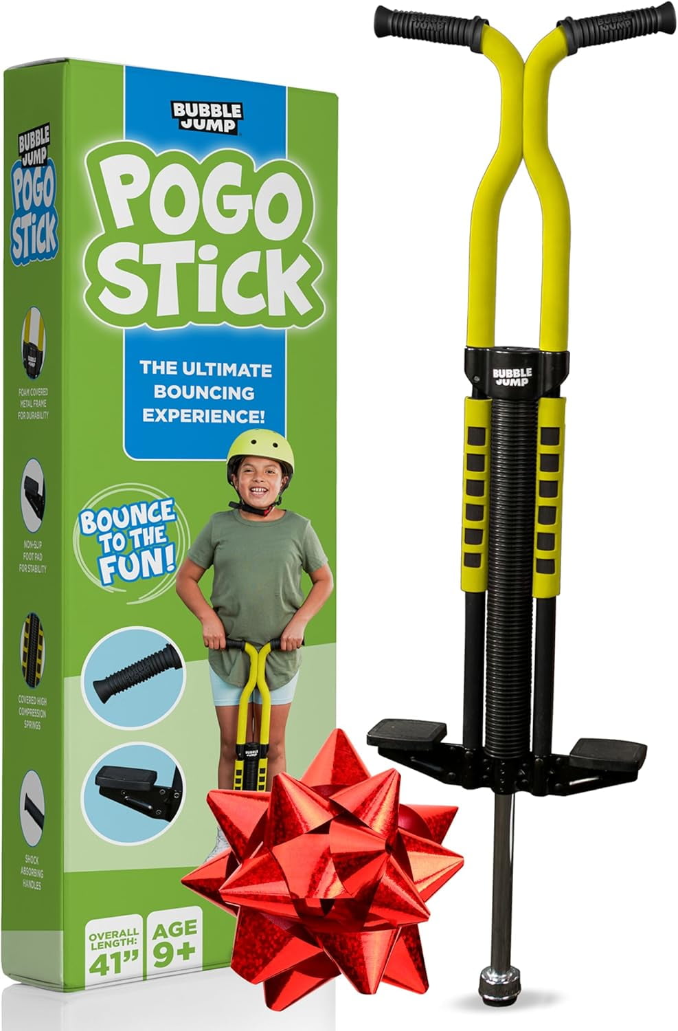 Pogo Stick for Kids Age 10 & up Yellow - for Boys, Girls, Teens ...