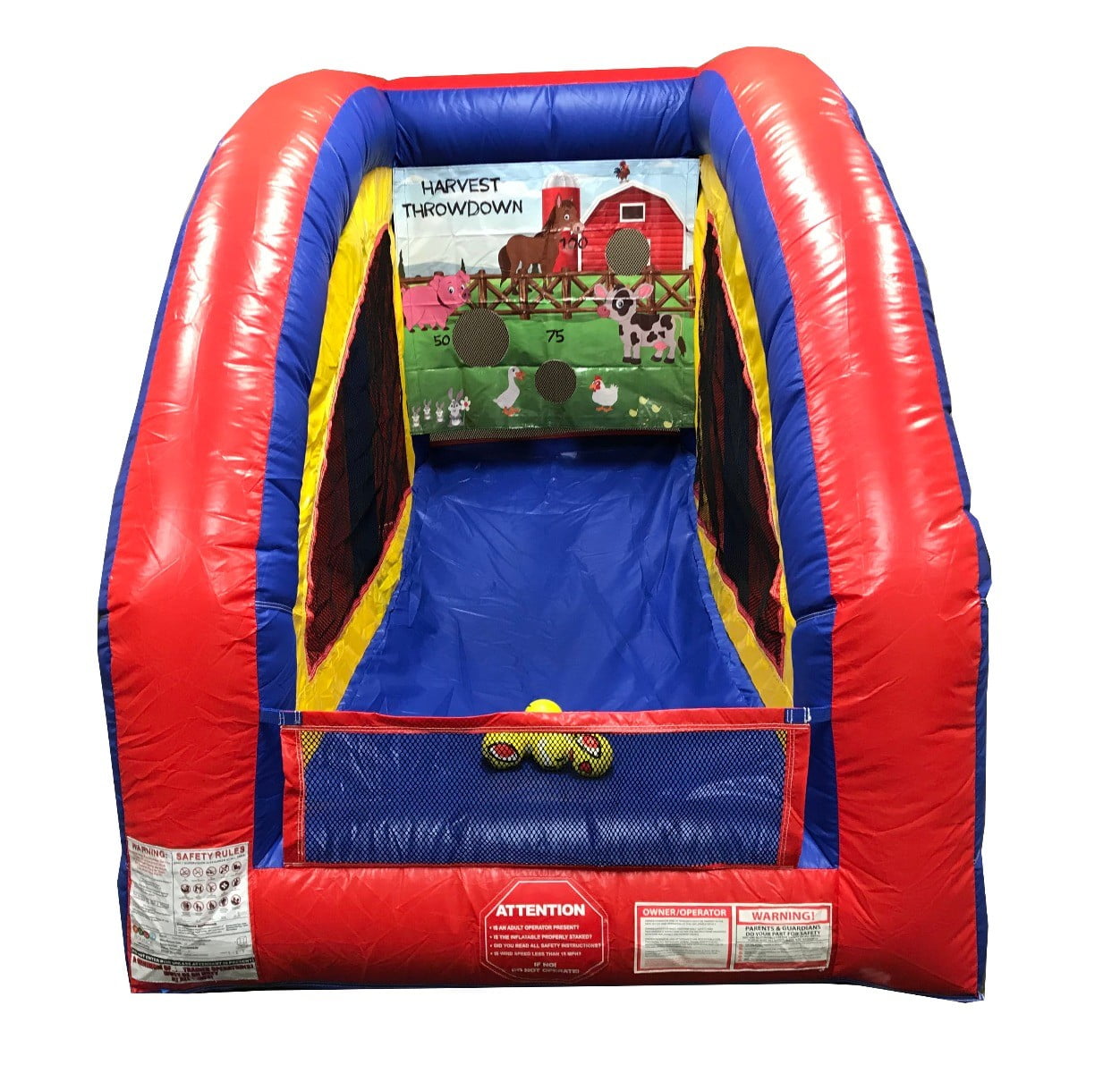 Pogo UltraLite Commercial Inflatable Air Frame Game, Harvest Throwdown ...