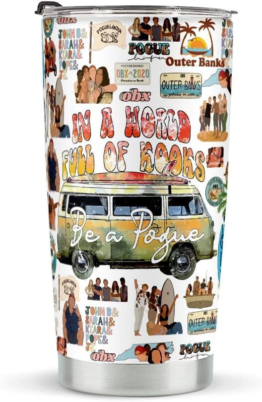 Pogue Life Tumbler, Outer TV Show Merch Inspired Gifts, Hippie Gift For ...