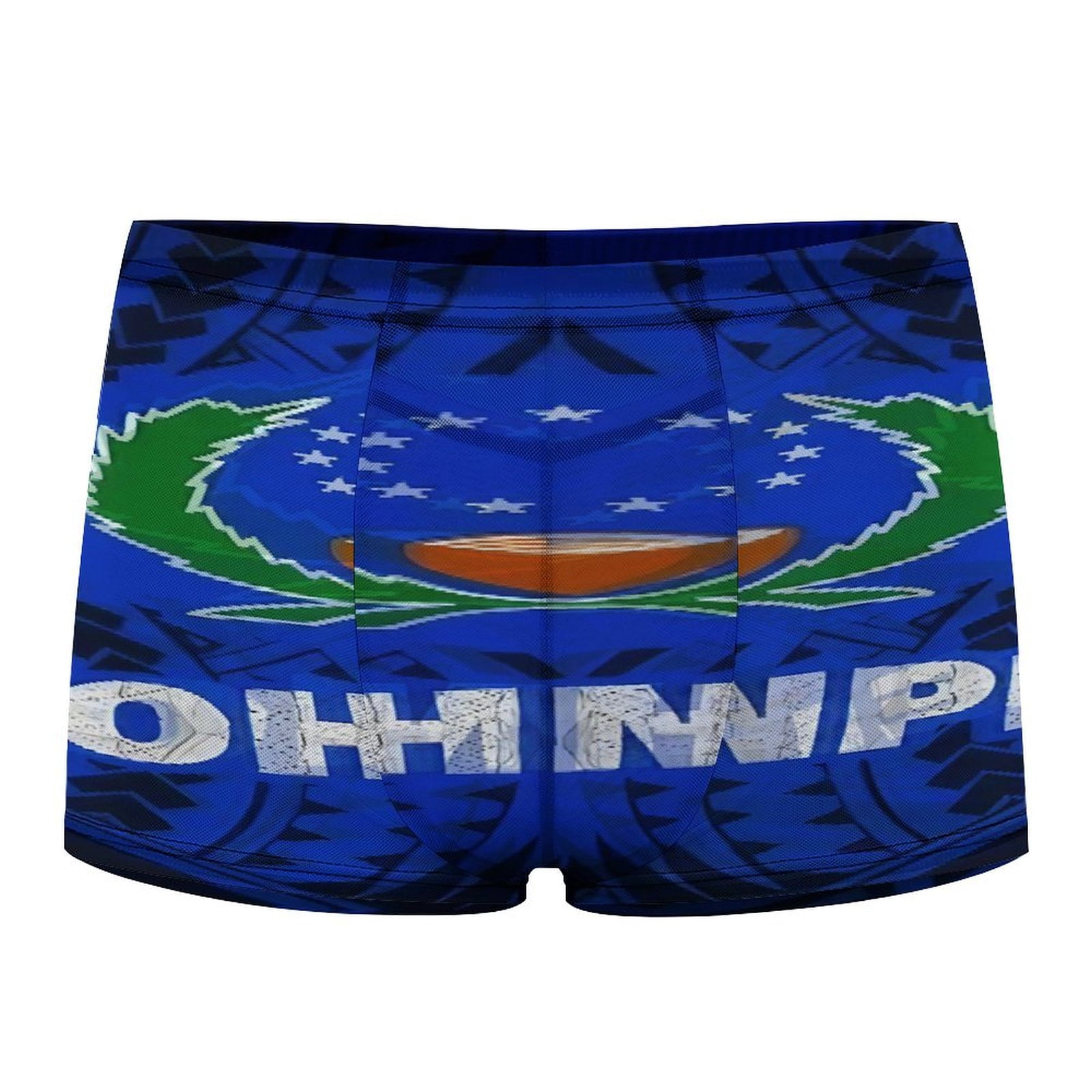 Pohnpei State Men's Mesh Boxer Briefs Cooling Breathable Sports ...