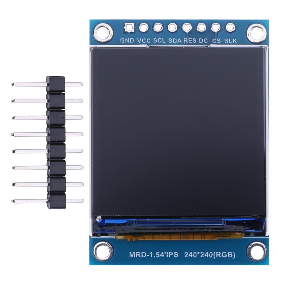 Pohot 1.54 In Full Color TFT Display Module 240x240 Full Color IPS LCD Display Module SPI ...