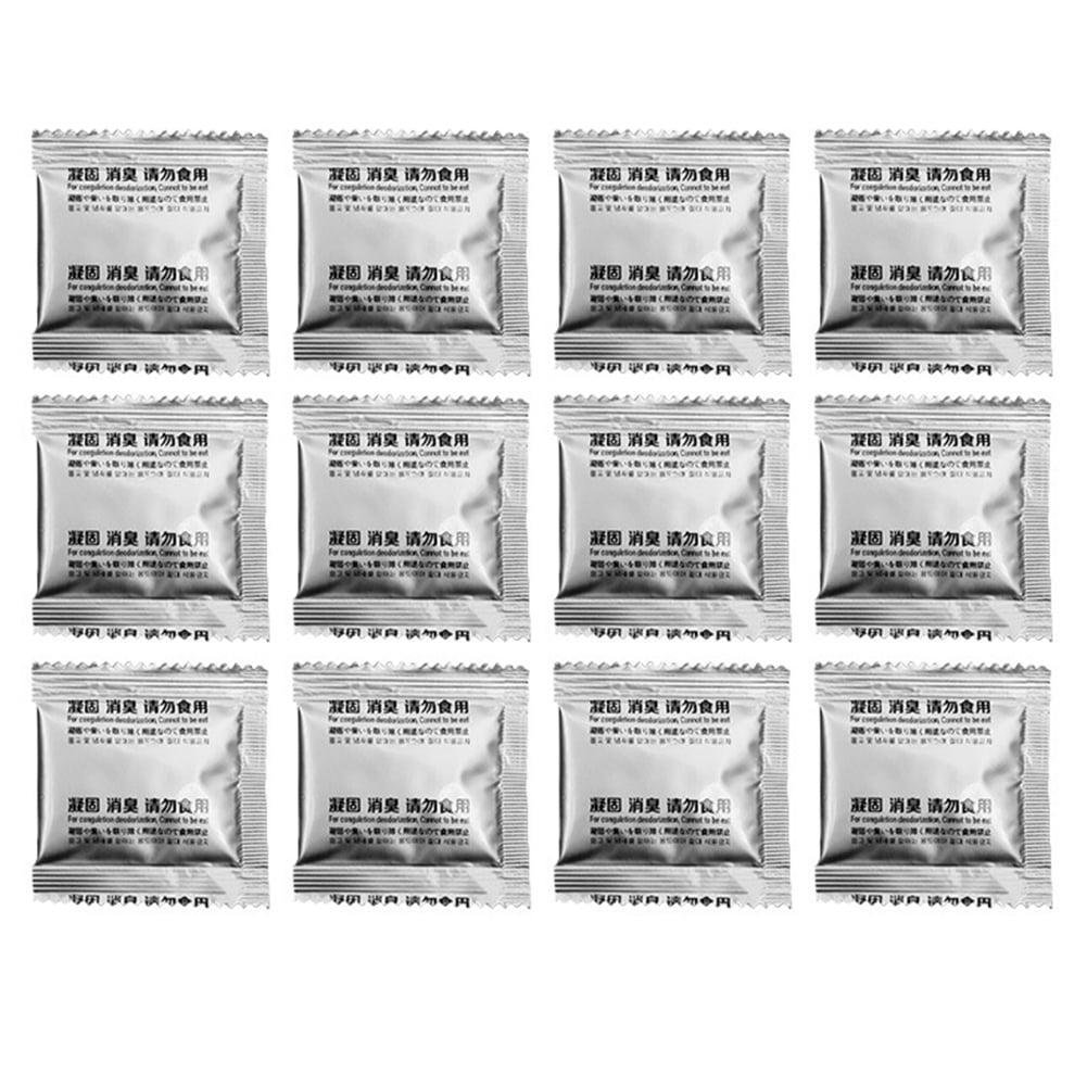 Pohot 12Pcs Camping Toilet Chemicals Liquid Waste Gelling Deodorizing ...