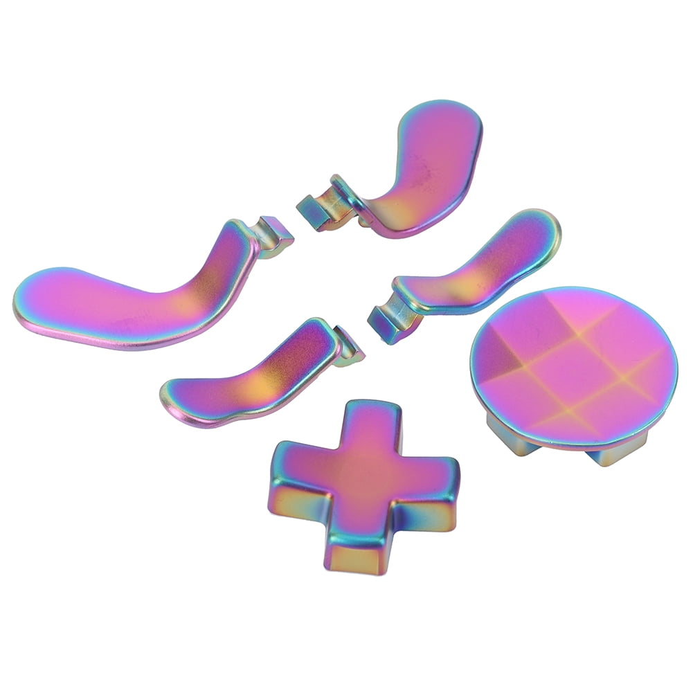 Pohot 6pcs Metal Controller Accessories with 4 Paddles 2 D-pad Gaming ...