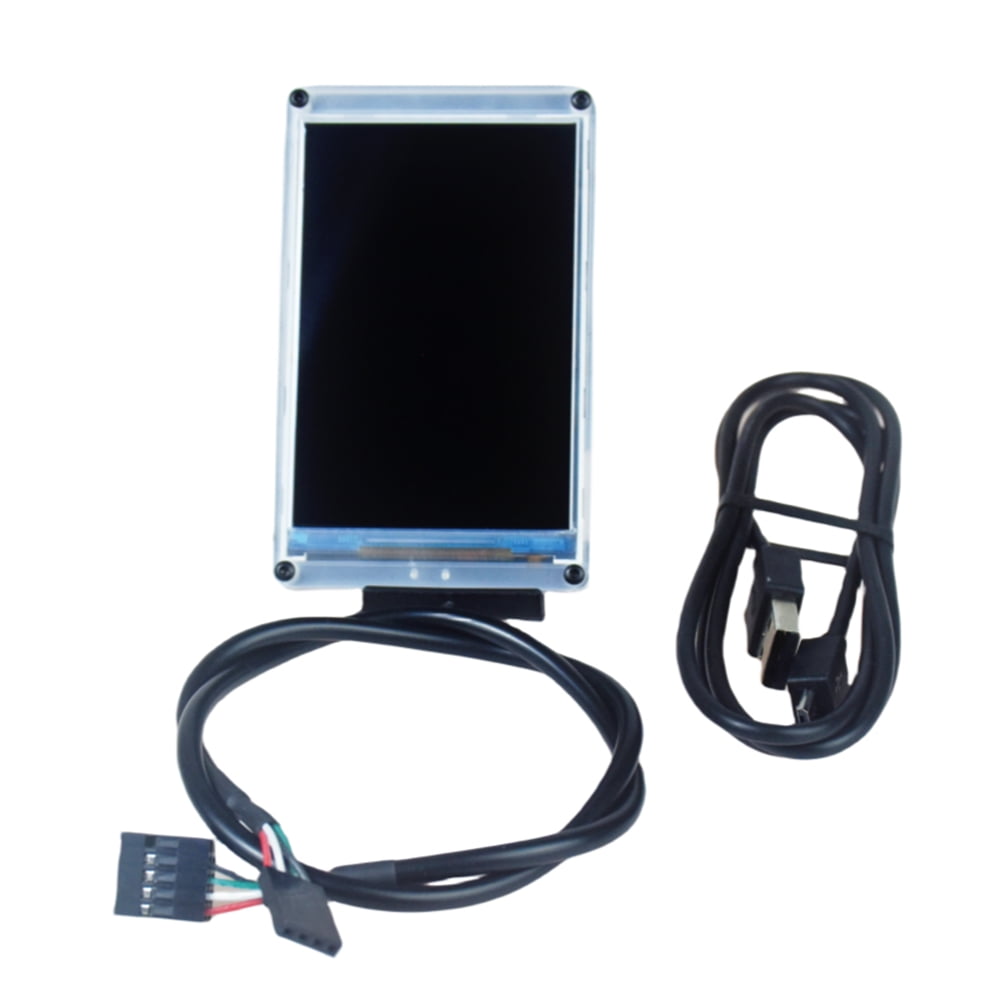 Pohot Dual USB Secondary Display CPU GPU RAM HDD DIY Acrylic Computer ...