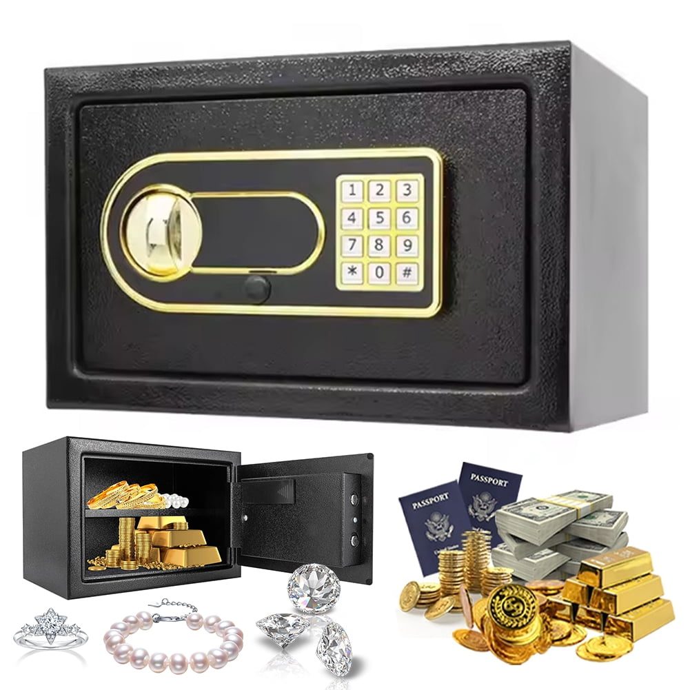 Pohot Electronic Security Box Anti-Theft Safe Deposit Box Security ...