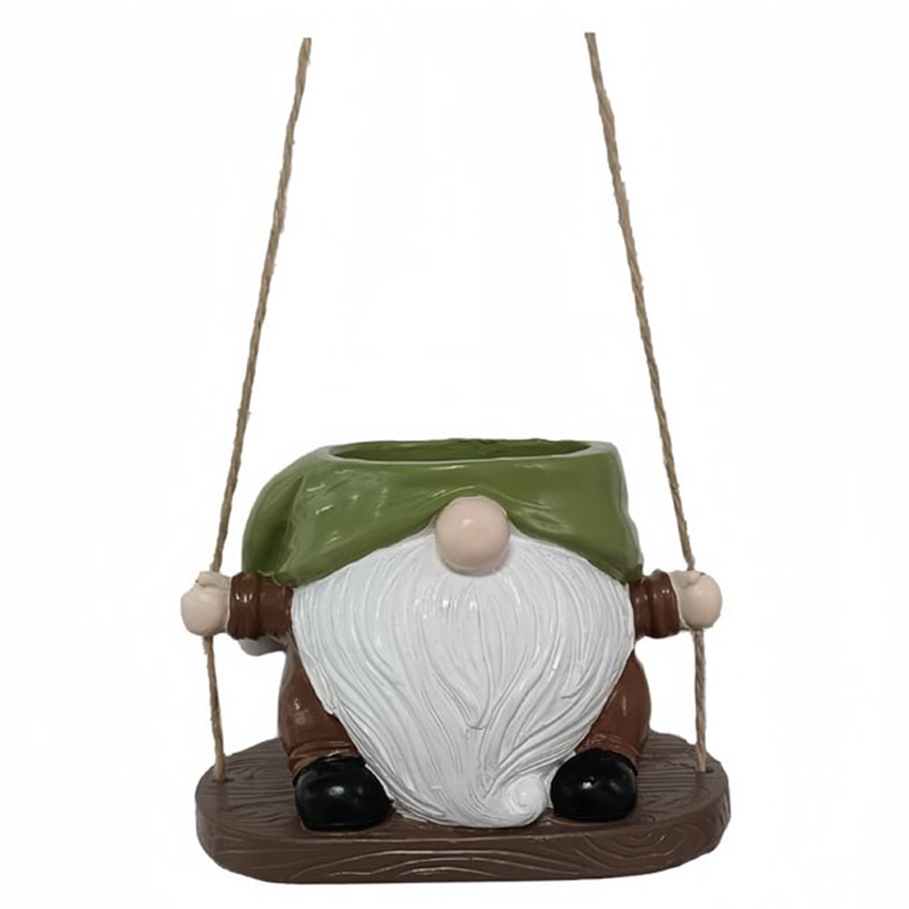 Pohot Hanging Planter Pot Resin Cute Plant Succulent Pots Creative ...