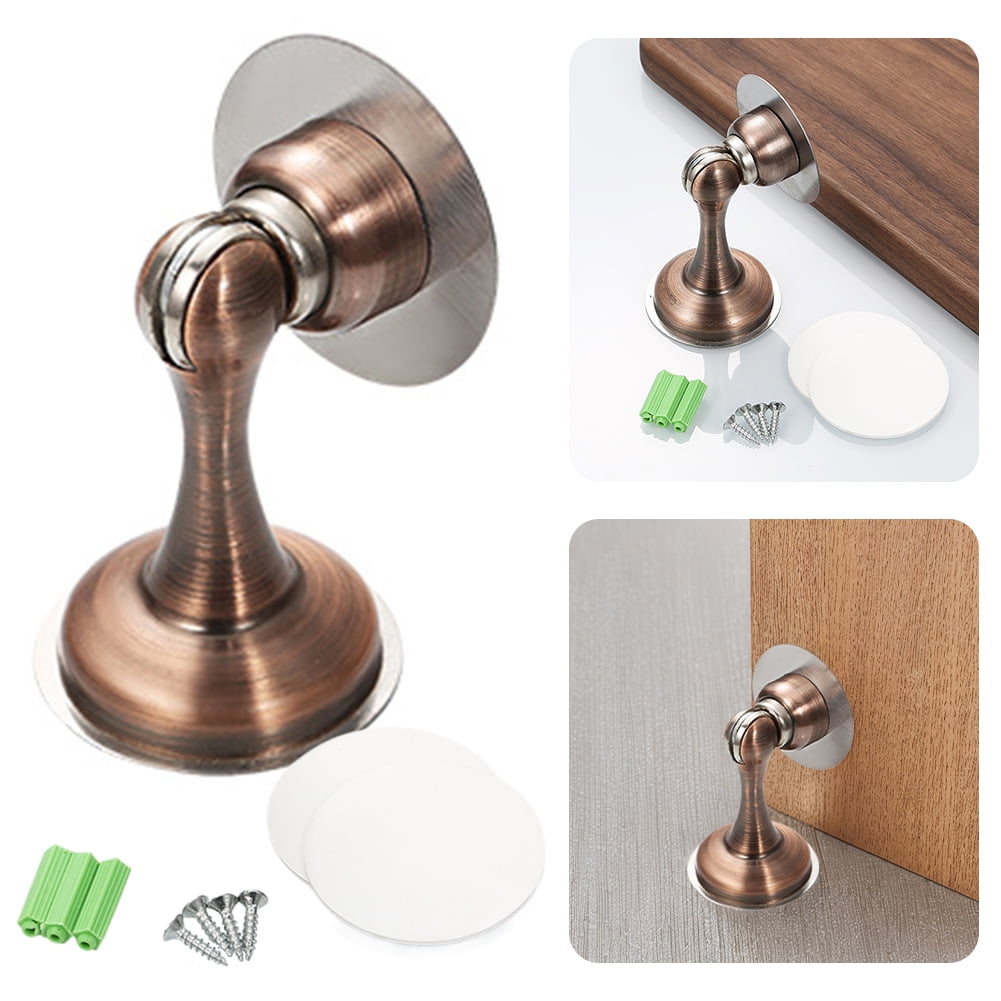 Pohot Magnetic Door Stopper Keep Door Open Stainless Steel Door Stops ...