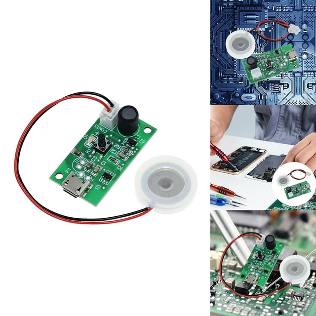 Pohot Mist Maker and Driver Circuit Board Mini Oscillating Fogger ...