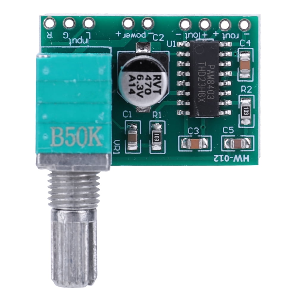 Pohot PAM8403 Mini Power Amplifier Board 5V Audio Power Amplifier ...
