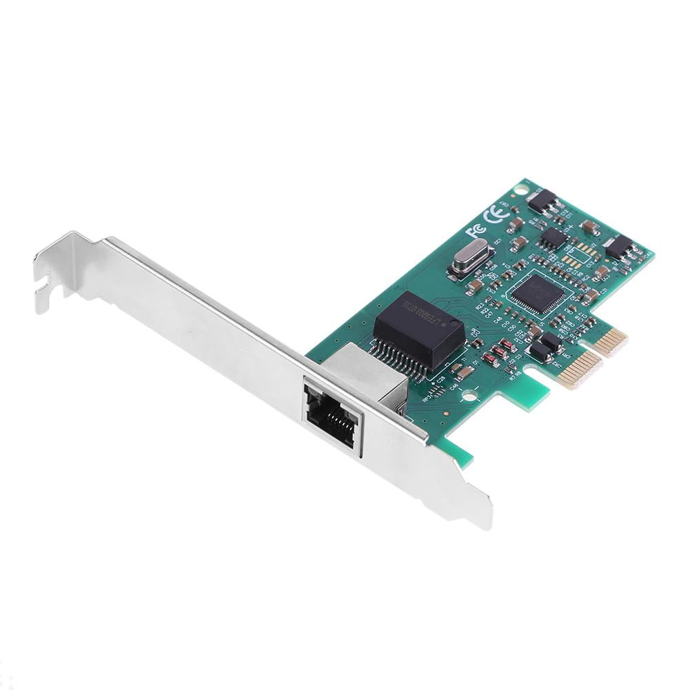 Pohot PCIe Network Adapter 10/100/1000Mbps PCIe Gigabit Ethernet ...