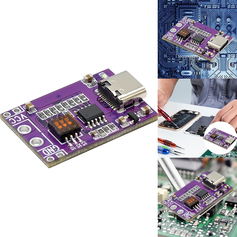 Pohot PD/QC/AFC Fast Charge Decoy Board Type-C Power Supply Change ...