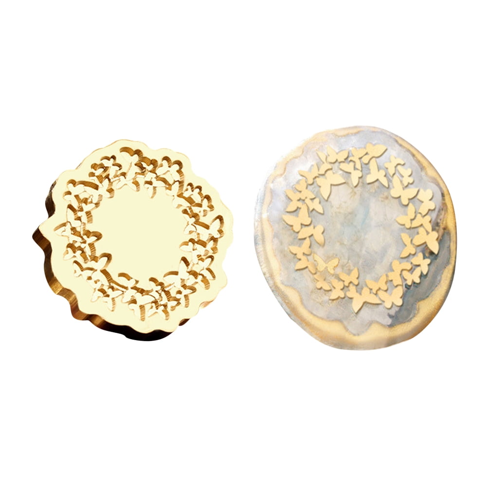 Pohot Photo Frame Sealing Wax Printhead Retro 3D Embossed Art Seal ...