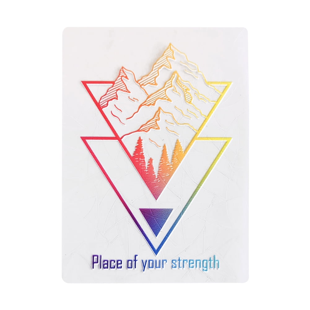 Pohot Rainbow Light Catcher Sticker Window Decoration Prisms PVC Film ...