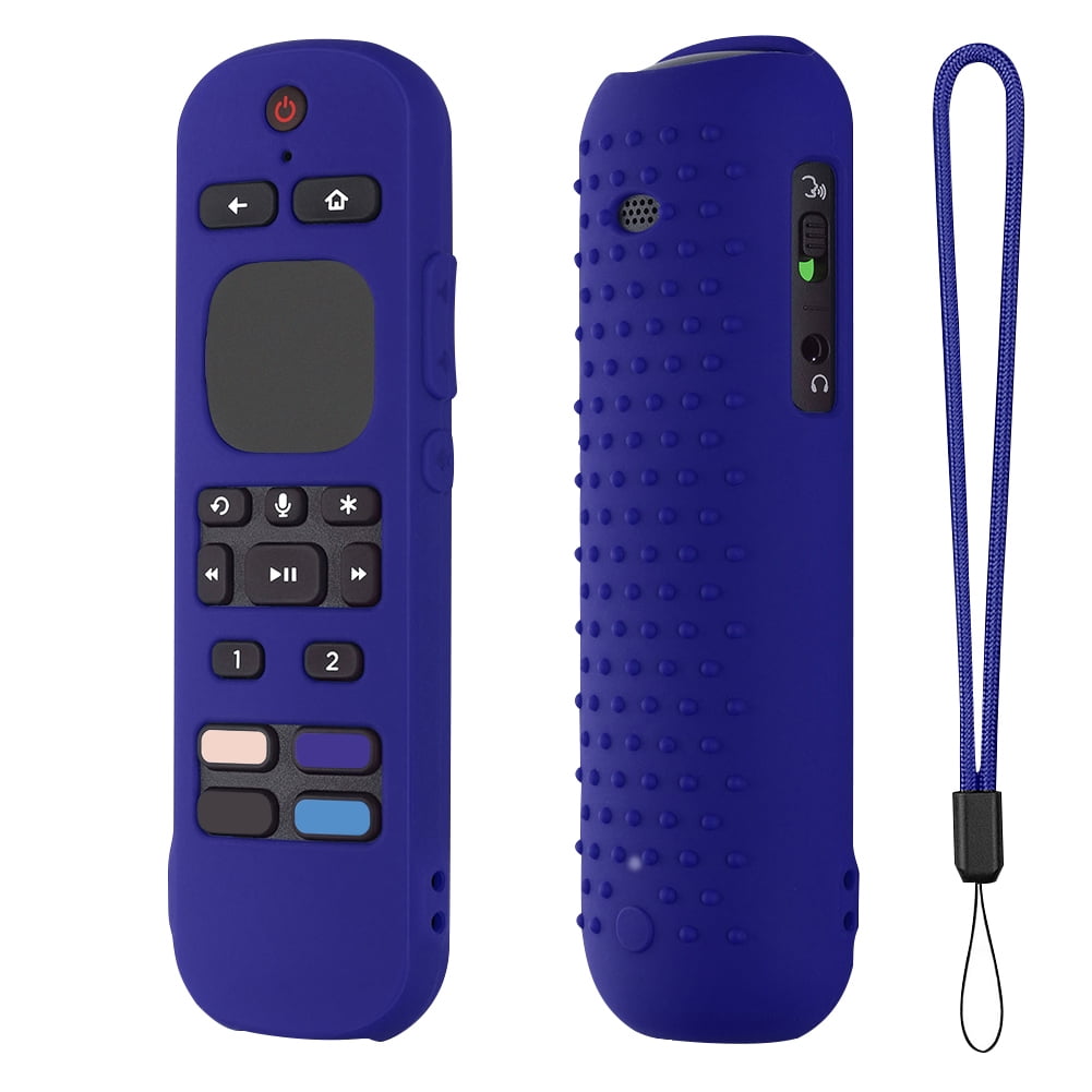 Pohot Remote Control Cover with Lanyard Soft Silicone TV Remote Control ...