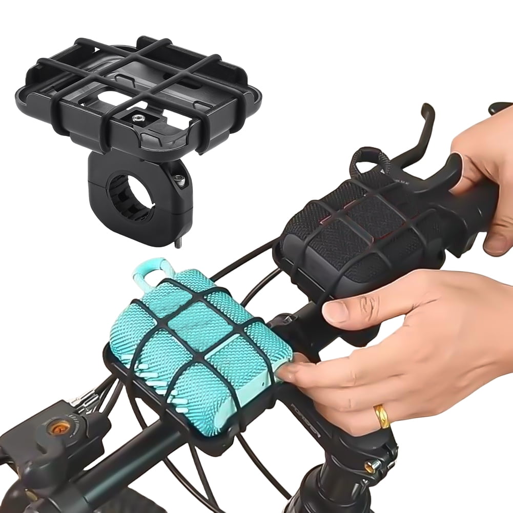 Pohot Universal Bicycle Speaker Mount Anti-slip Portable MTB Road Bike Bracket Speaker Rack Bike ...