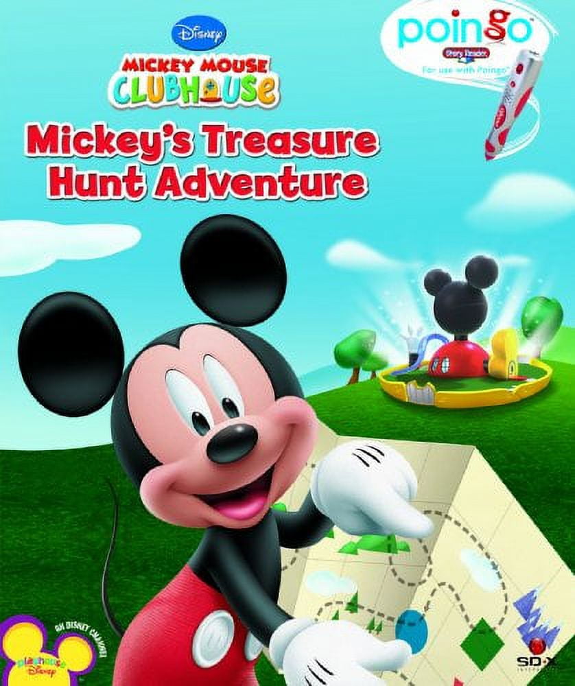 Pre-Owned Poingo Storybook: Mickey Mouse Clubhouse - s Treasure Hunt ...