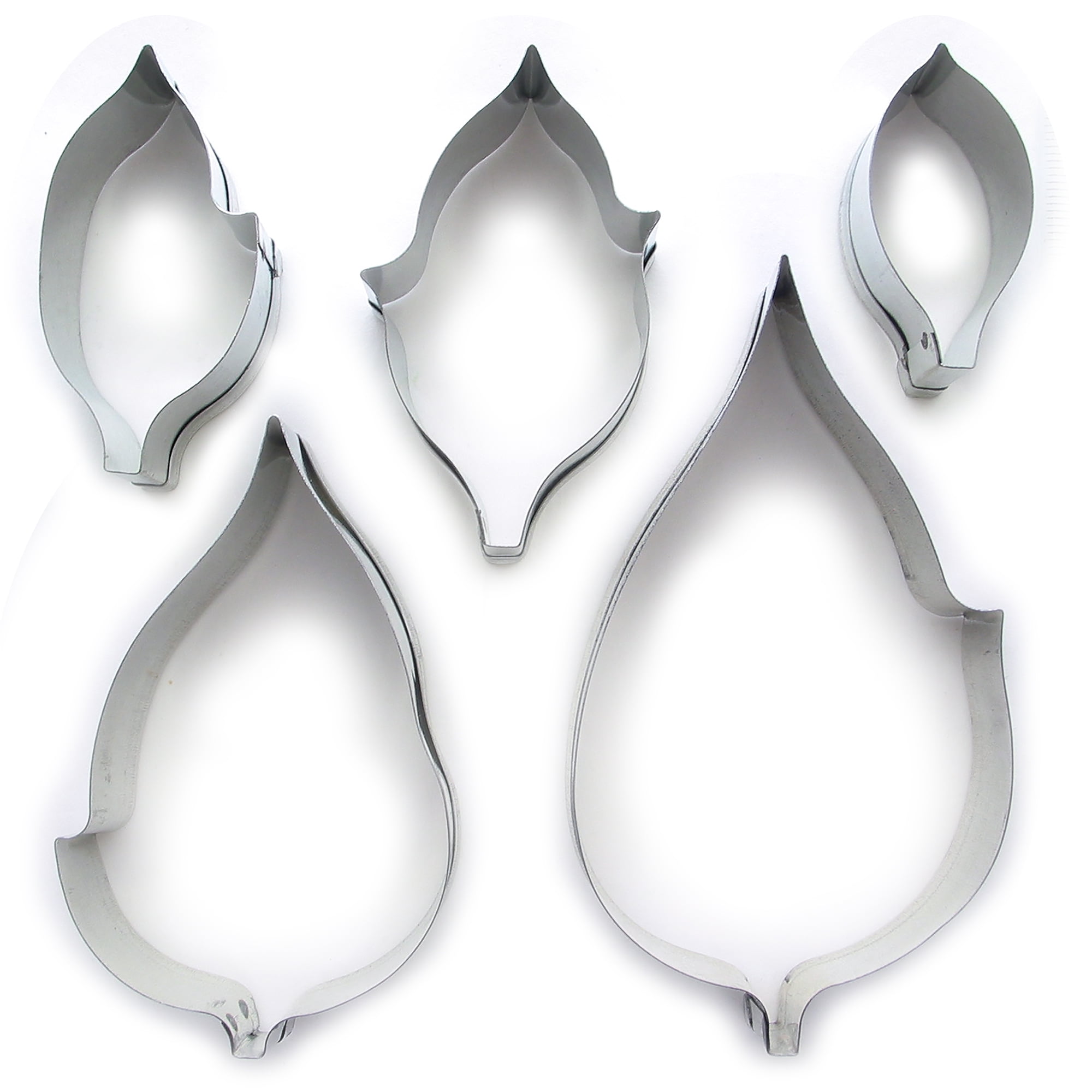 Poinsettia Bract (leaf) Cutters (set of 5) - Walmart.com