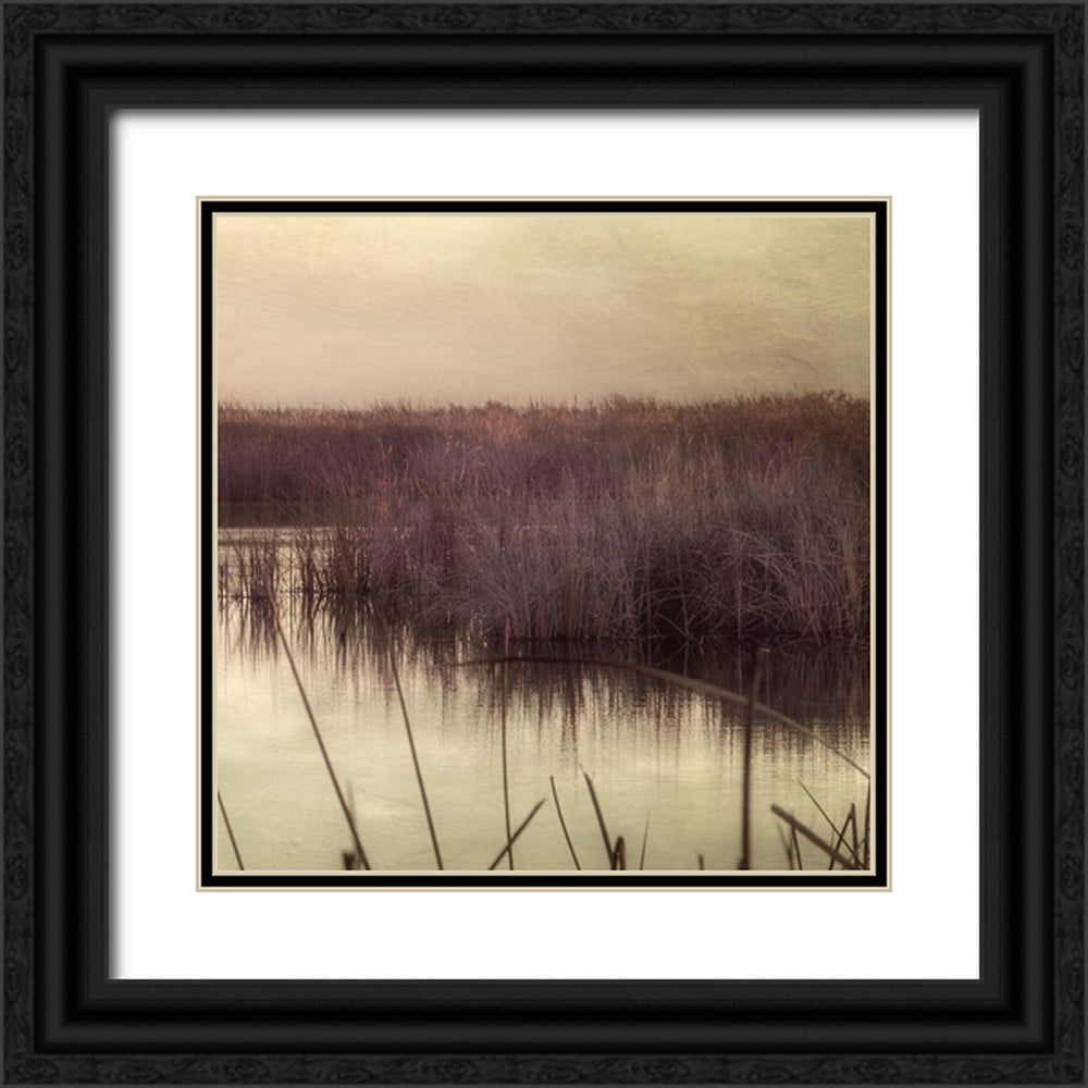 Poinski, Dianne 26x26 Black Ornate Wood Framed with Double Matting ...