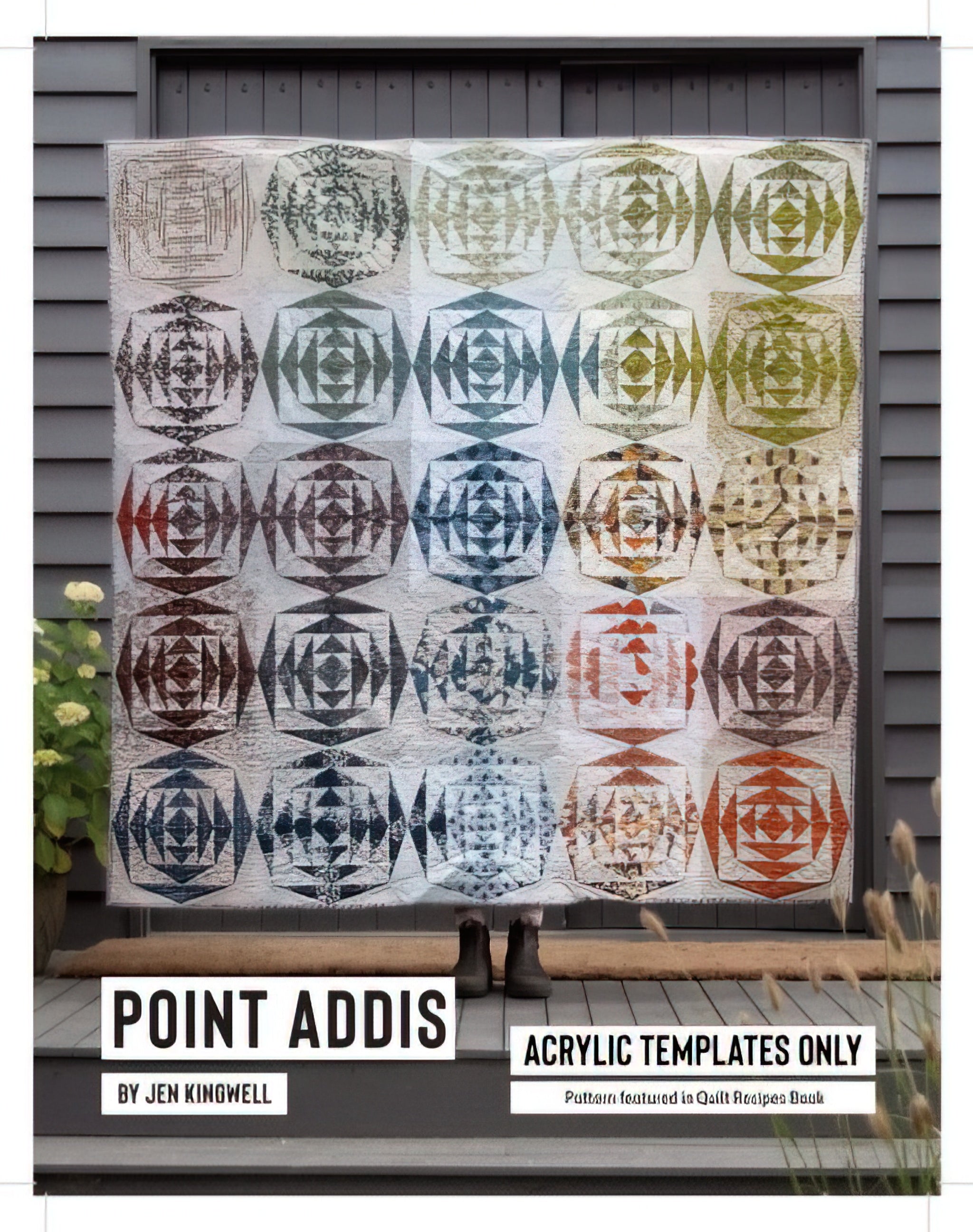 Point Addis (Acrylic Template Only) by Jen Kingwell Designs - Walmart.com
