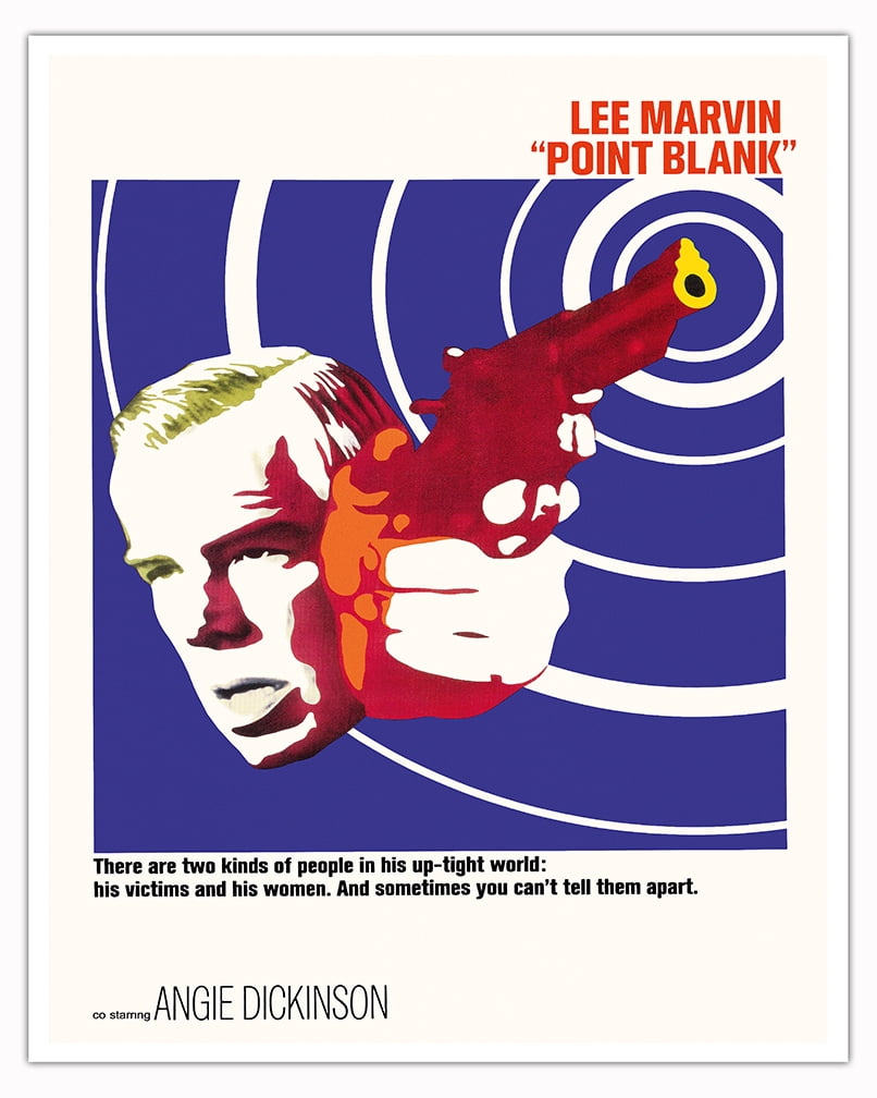 Point Blank - Starring Lee Marvin and Angie Dickinson - Vintage Film ...
