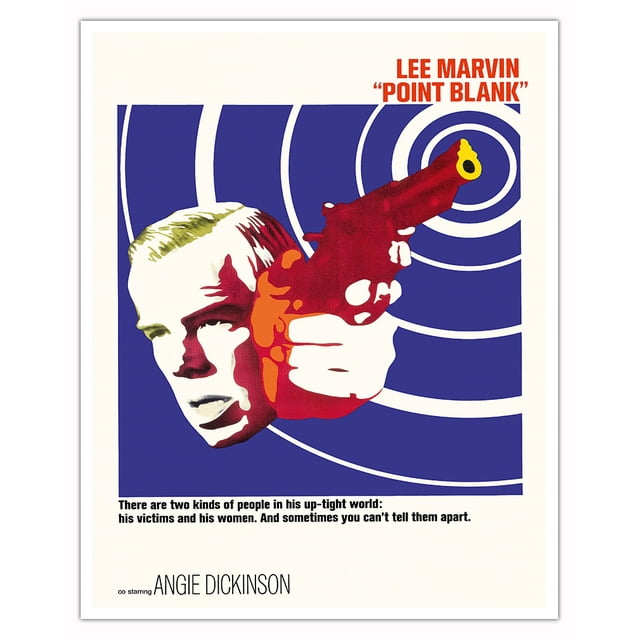 Point Blank - Starring Lee Marvin and Angie Dickinson - Vintage Film ...